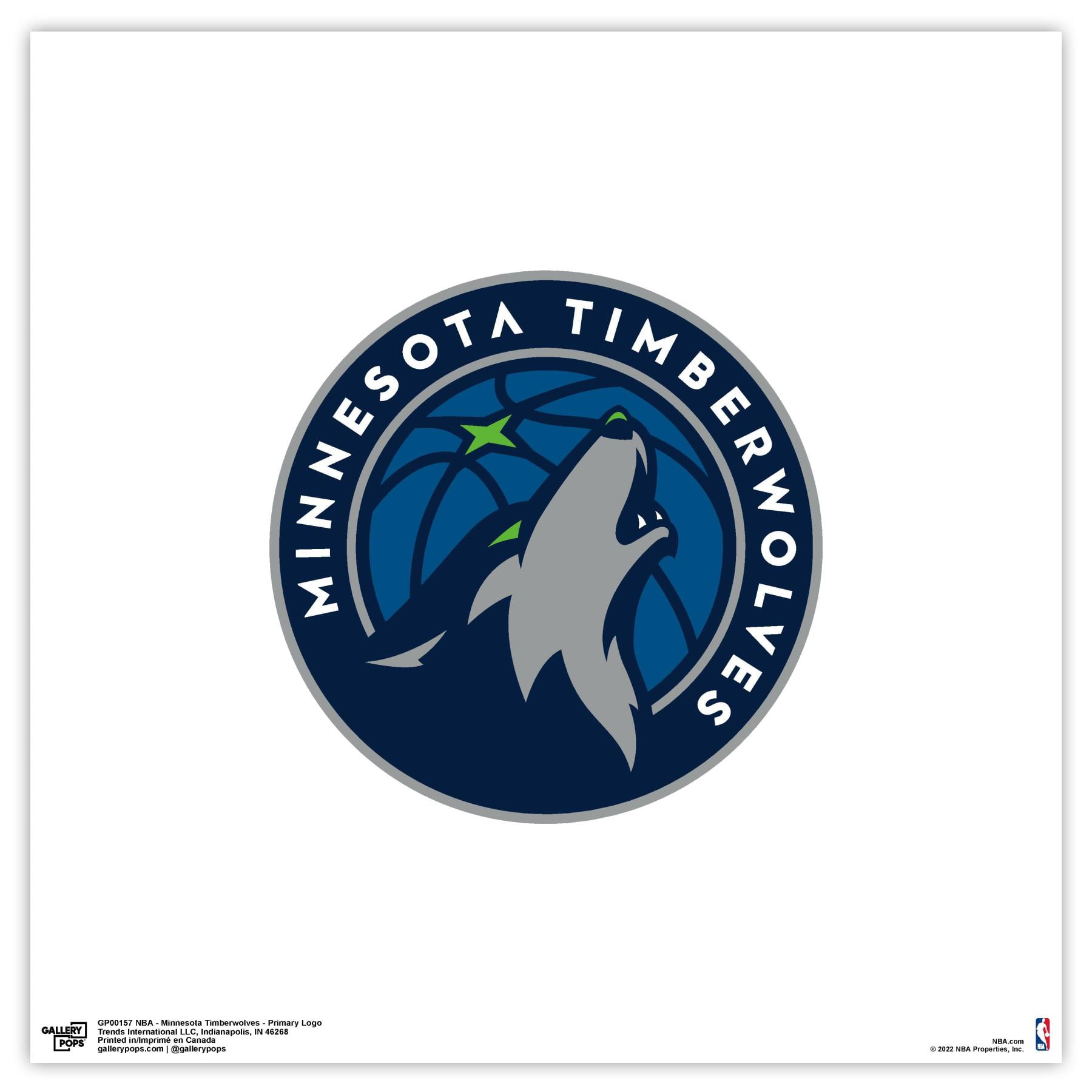 Gallery Pops NBA Minnesota Timberwolves - Primary Logo Wall Art ...