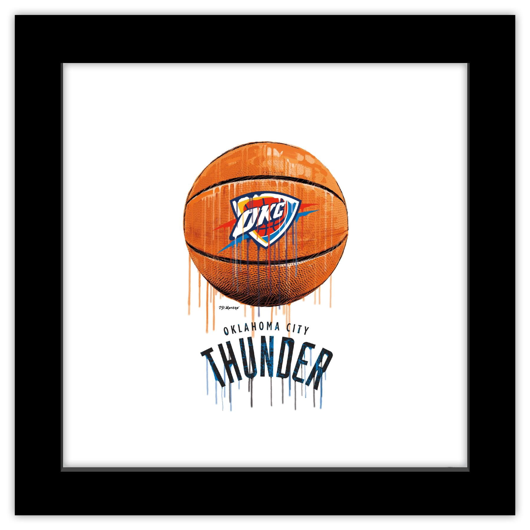 Gallery Pops NBA Oklahoma City Thunder - Drip Basketball Wall Art ...