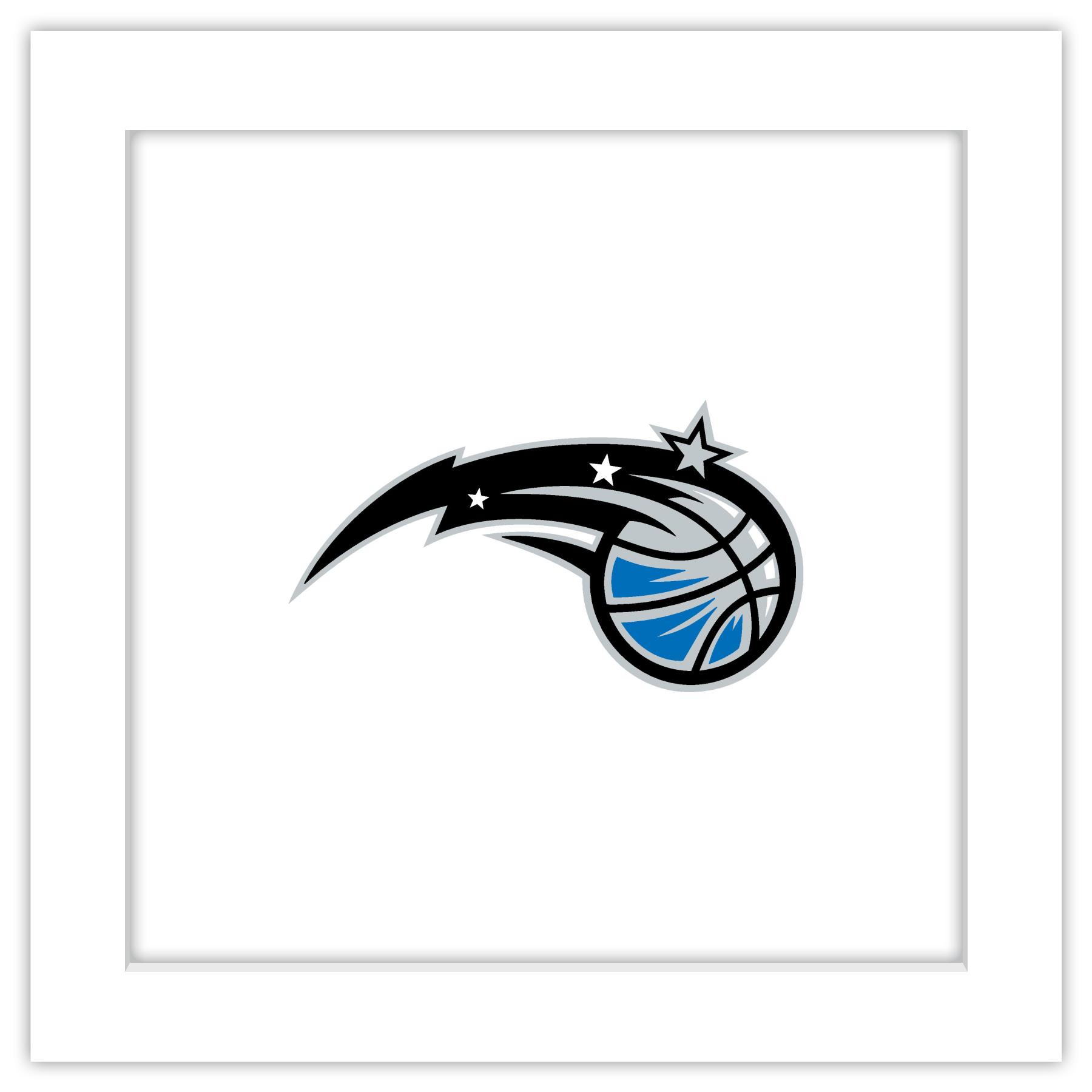 Gallery Pops NBA Orlando Magic - Primary Logo Wall Art, White Framed ...