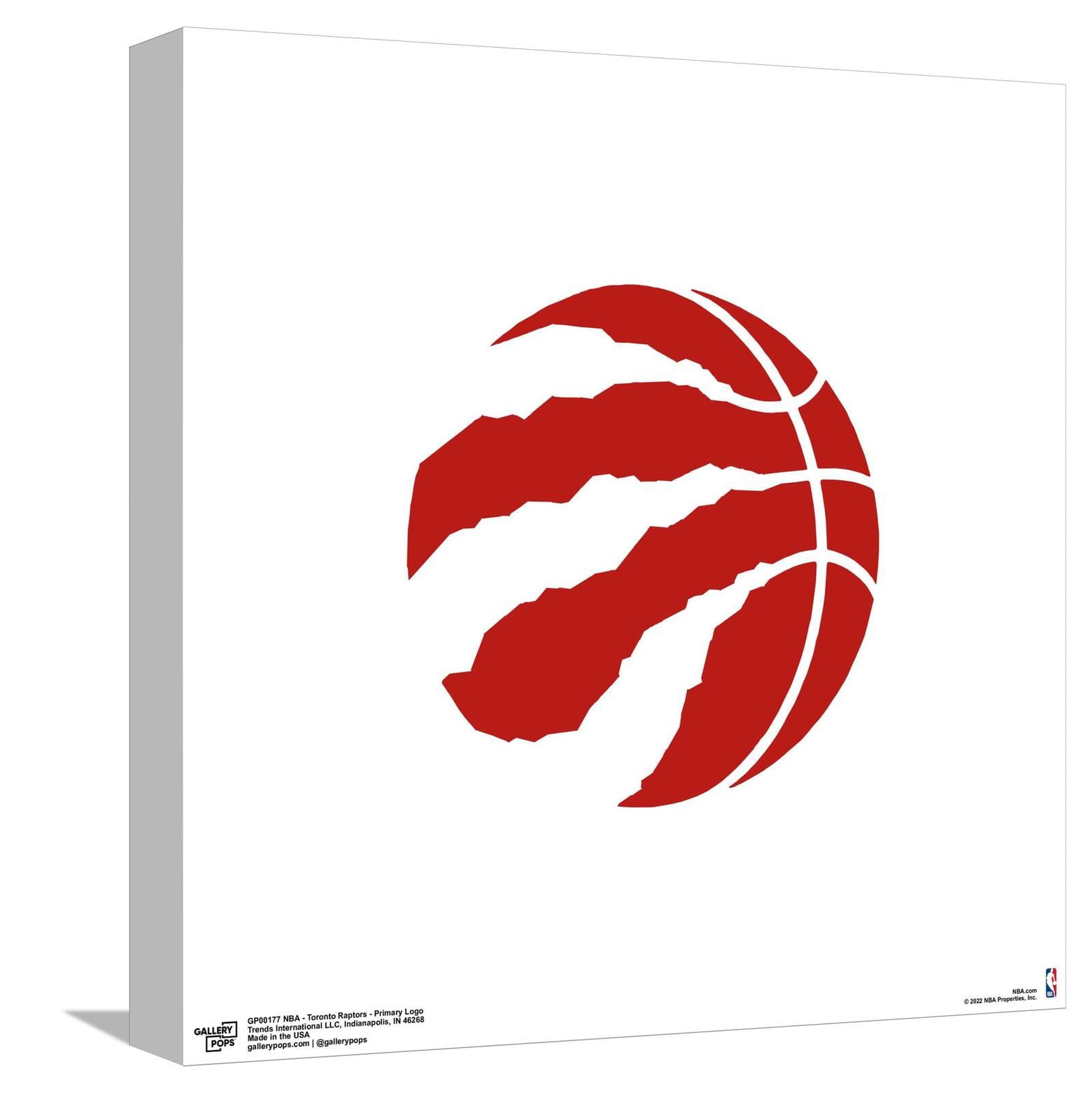 Gallery Pops NBA Toronto Raptors - Primary Logo Canvas Wall Art ...