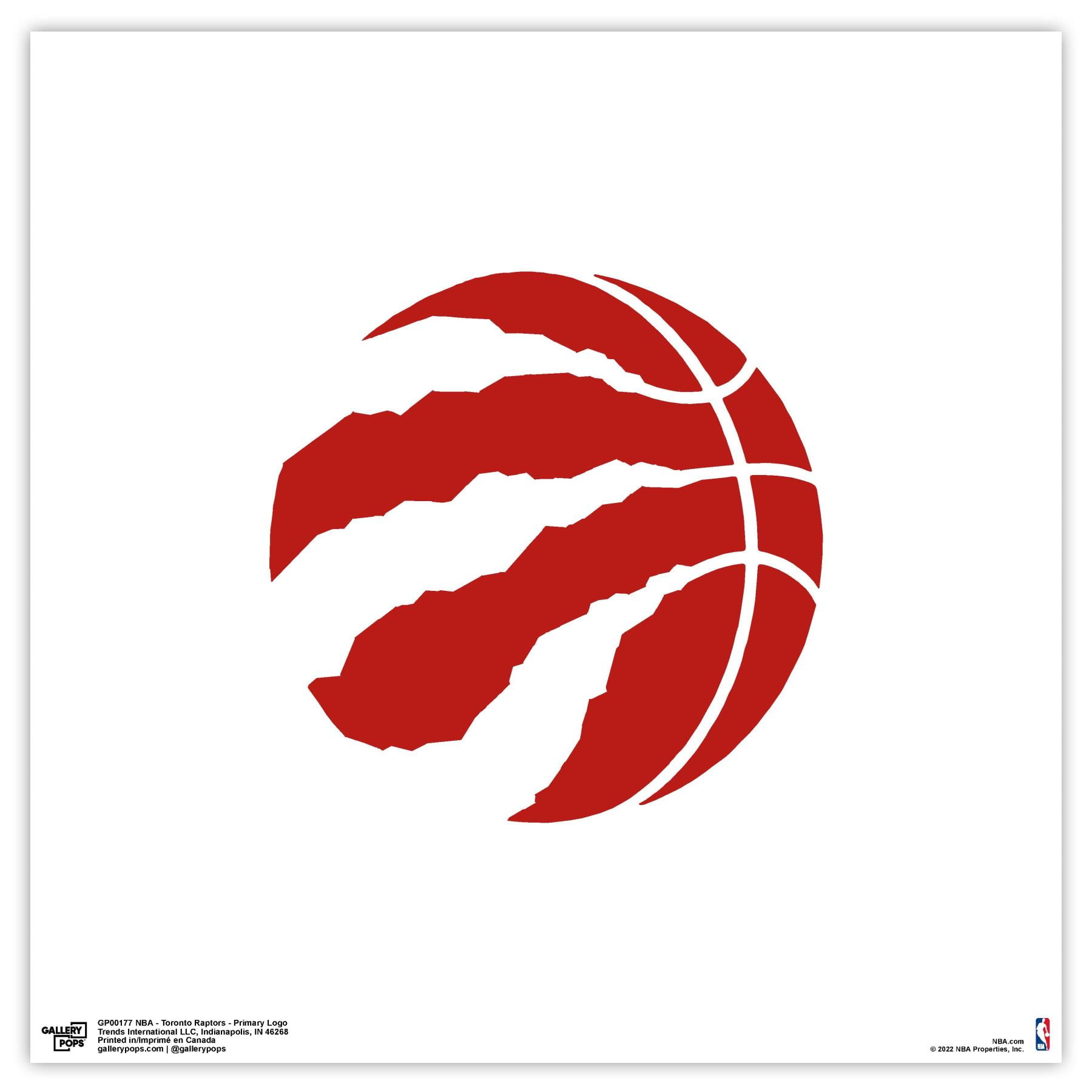 Gallery Pops NBA Toronto Raptors - Primary Logo Wall Art, Unframed ...