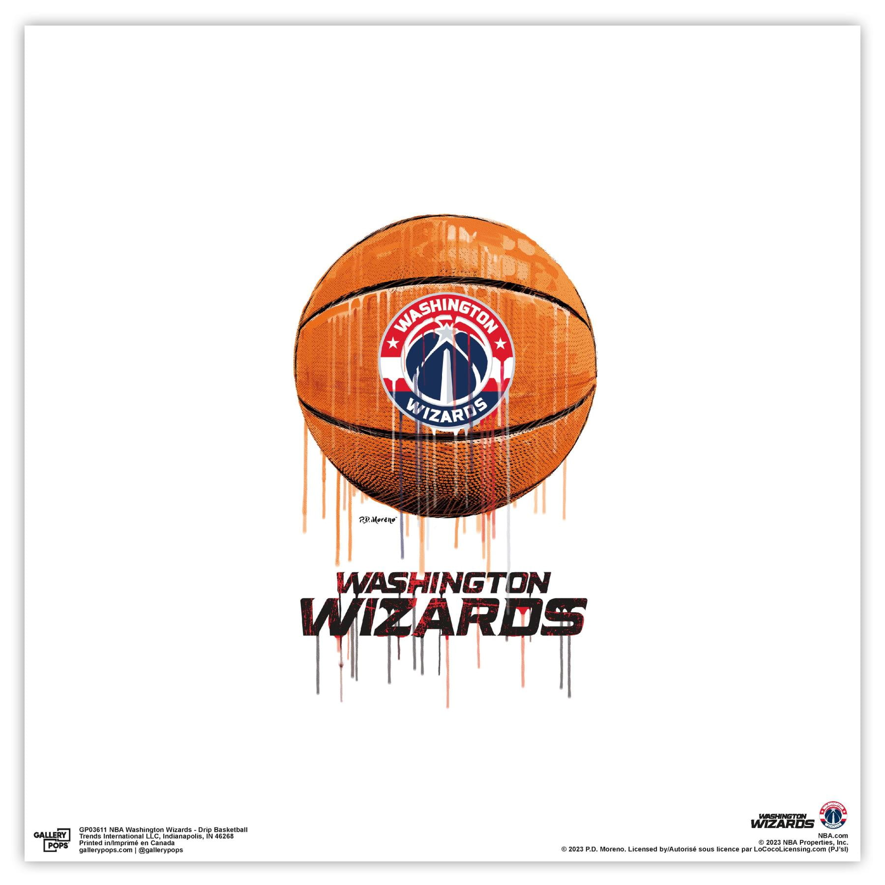 Gallery Pops NBA Washington Wizards - Drip Basketball Wall Art ...