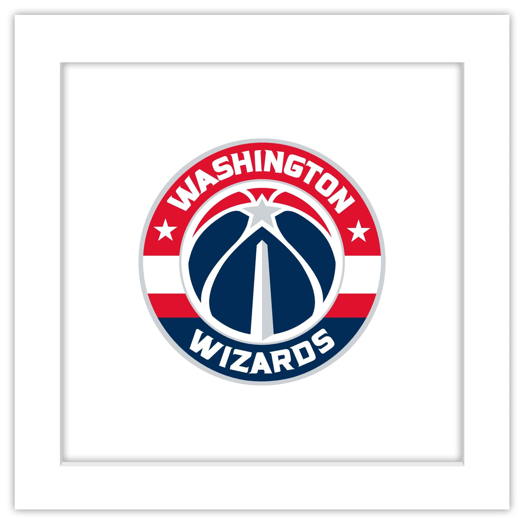 Gallery Pops NBA Washington Wizards - Global Logo Wall Art, White ...