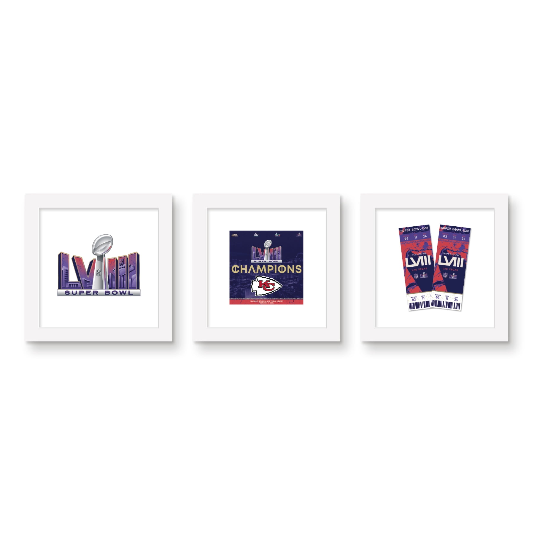 Gallery Pops NFL Kansas City Chiefs - Super Bowl LVIII Champions Wall ...