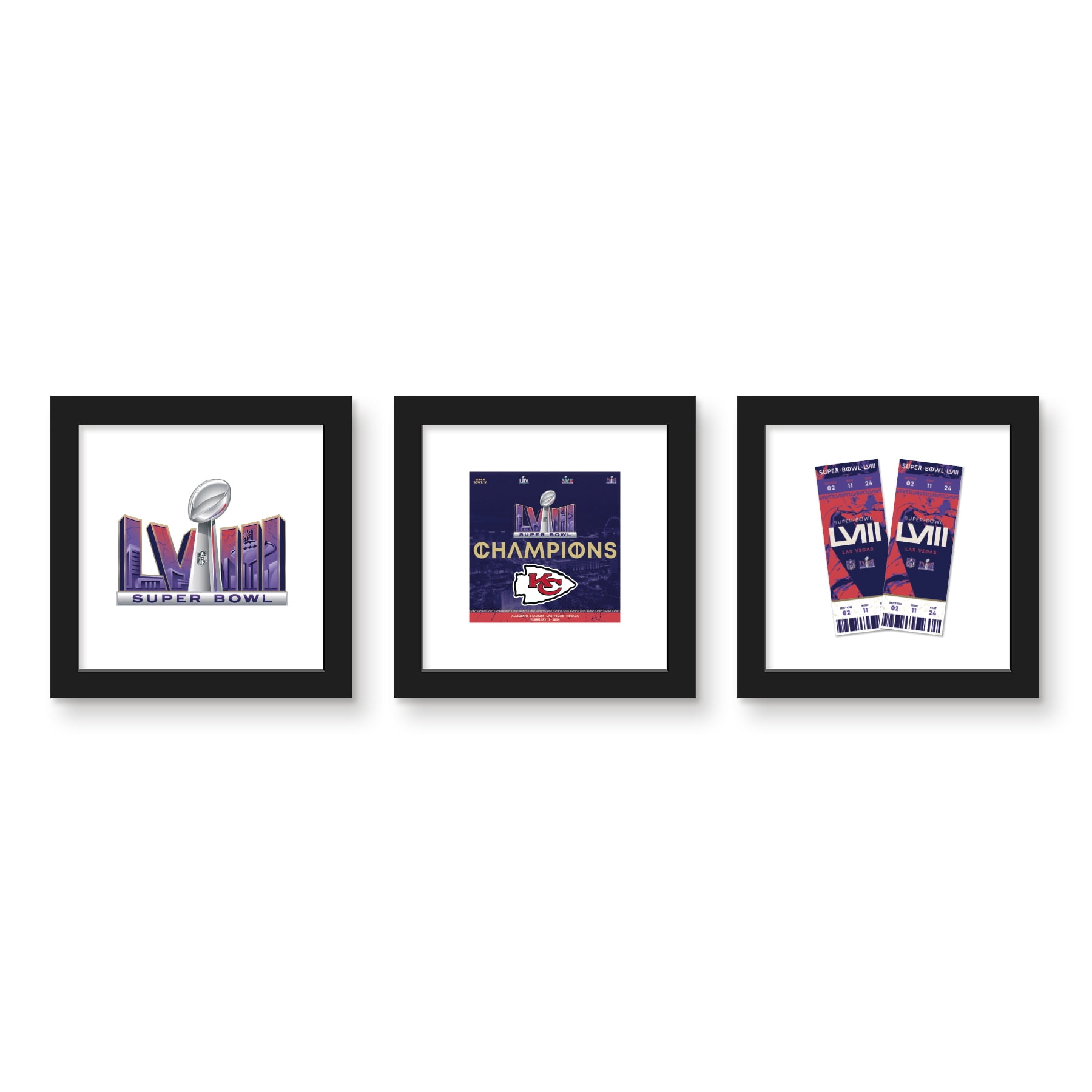 Gallery Pops NFL Kansas City Chiefs - Super Bowl LVIII Champions Wall ...