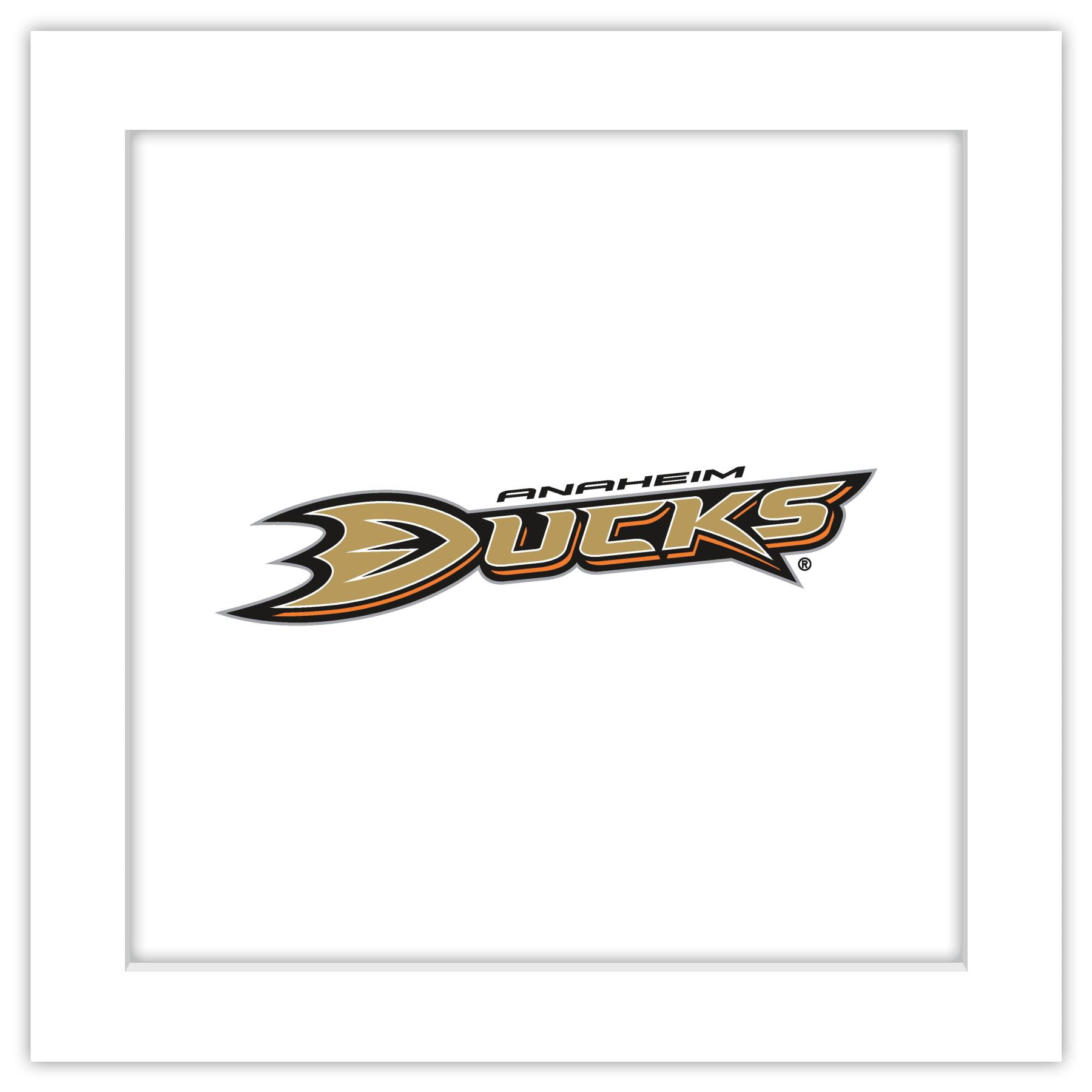 Gallery Pops NHL Anaheim Ducks - Secondary Logo Mark Wall Art, White ...