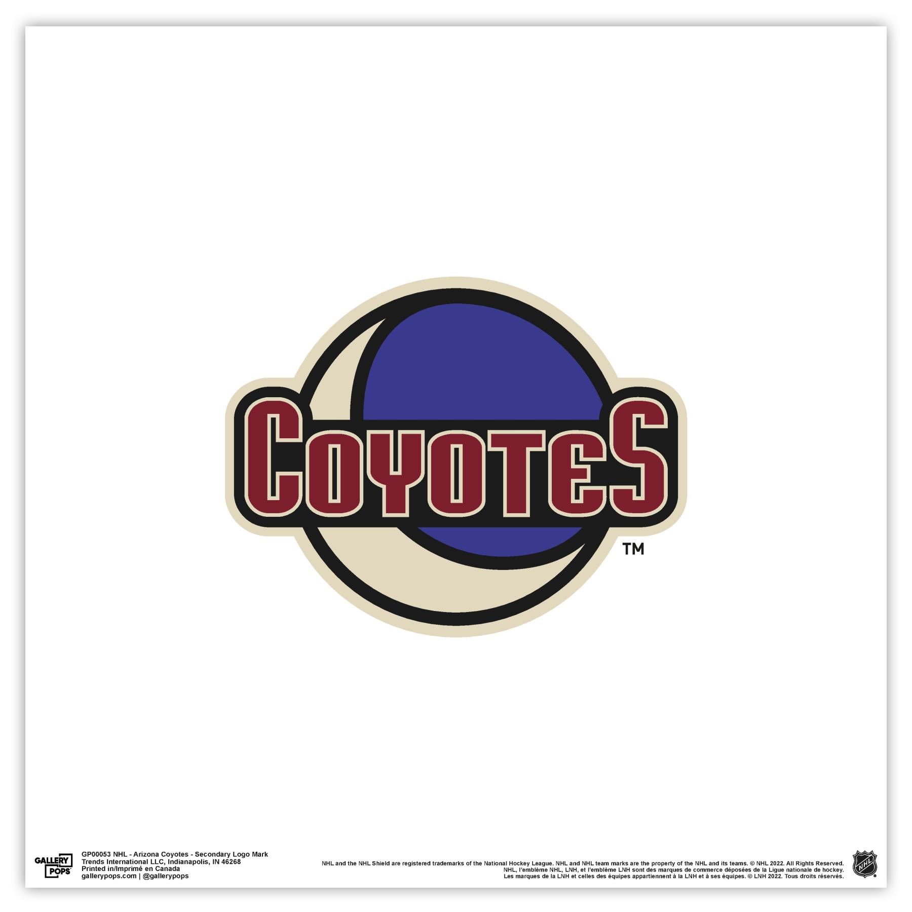Gallery Pops NHL Arizona Coyotes - Secondary Logo Mark Wall Art ...
