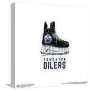 Edmonton Oilers 17.5'' x 17.5'' Modern Disc Wall Sign - Walmart.com