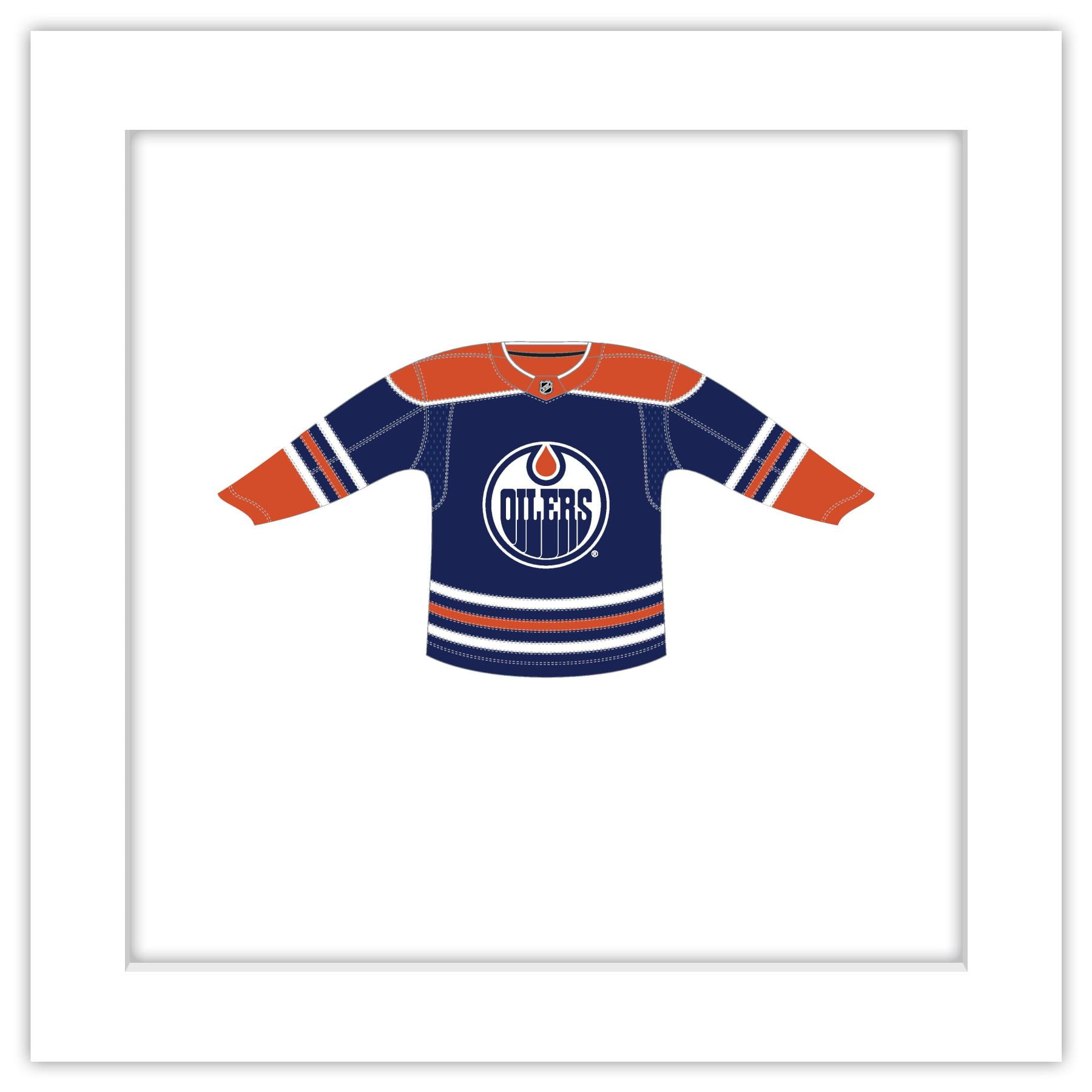 Gallery Pops NHL - Edmonton Oilers - Home Uniform Front Wall Art, White ...