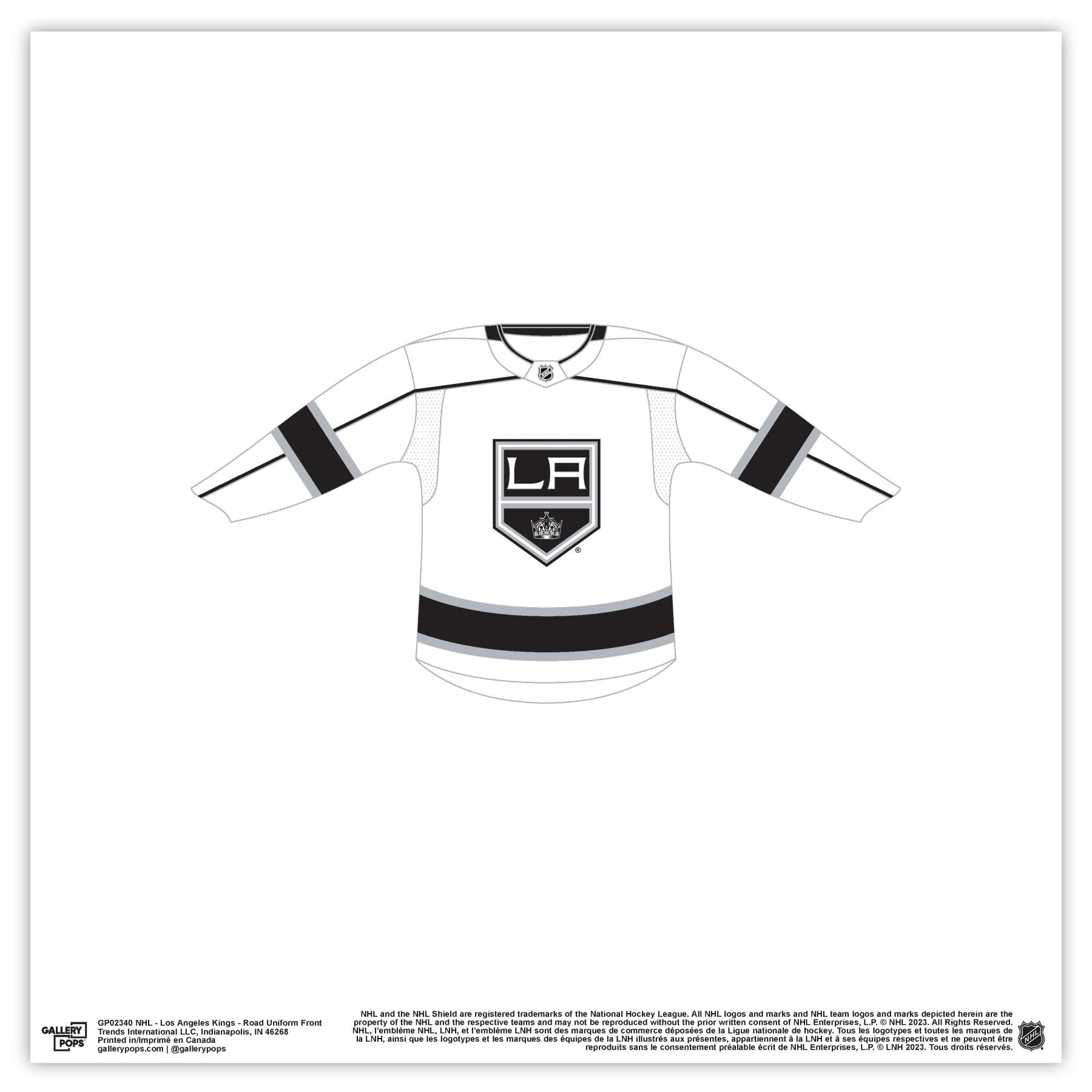 Gallery Pops NHL - Los Angeles Kings - Road Uniform Front Wall Art ...