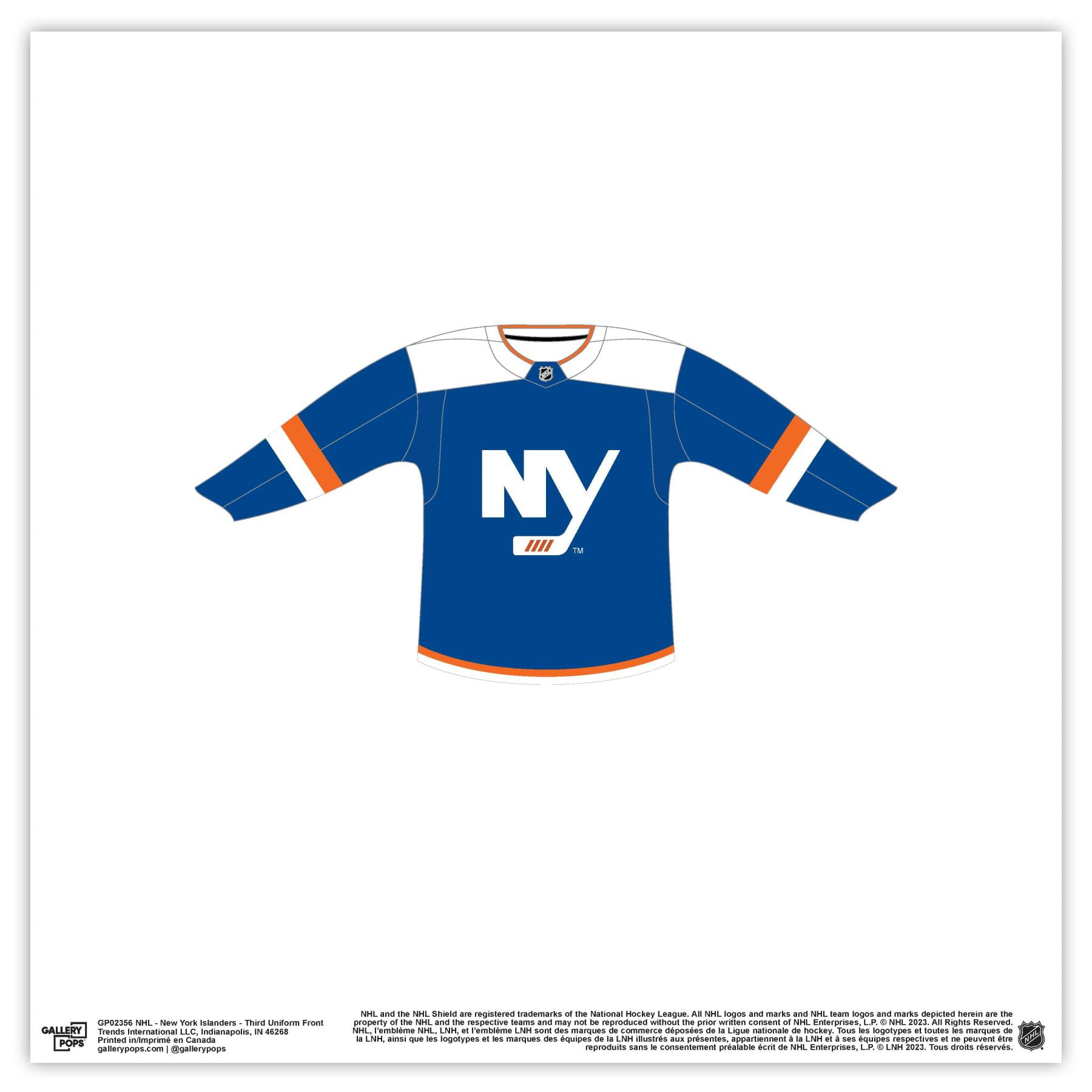Gallery Pops NHL - New York Islanders - Third Uniform Front Wall Art ...