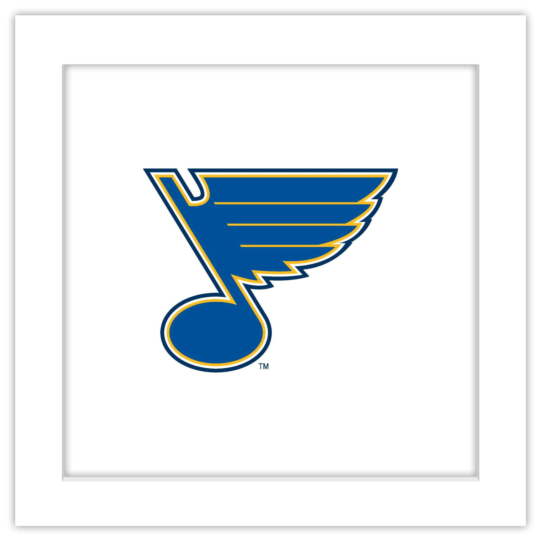 Gallery Pops NHL St. Louis Blues - Primary Logo Mark Wall Art, White ...
