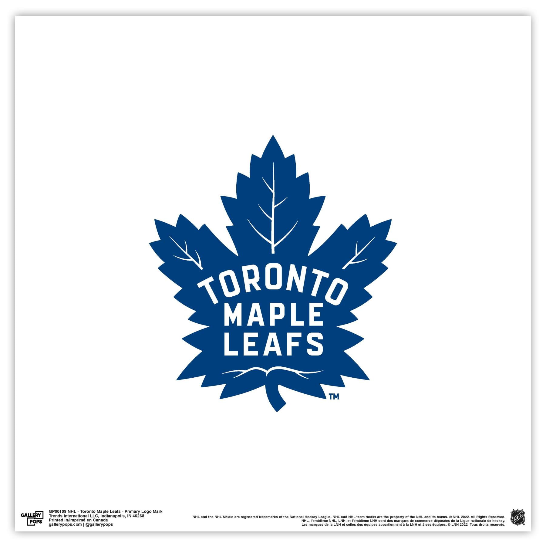 Gallery Pops NHL Toronto Maple Leafs - Primary Logo Mark Wall Art ...