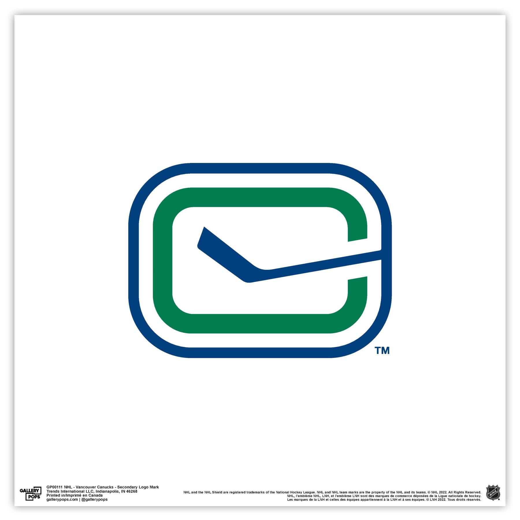 Gallery Pops NHL Vancouver Canucks - Secondary Logo Mark Wall Art ...