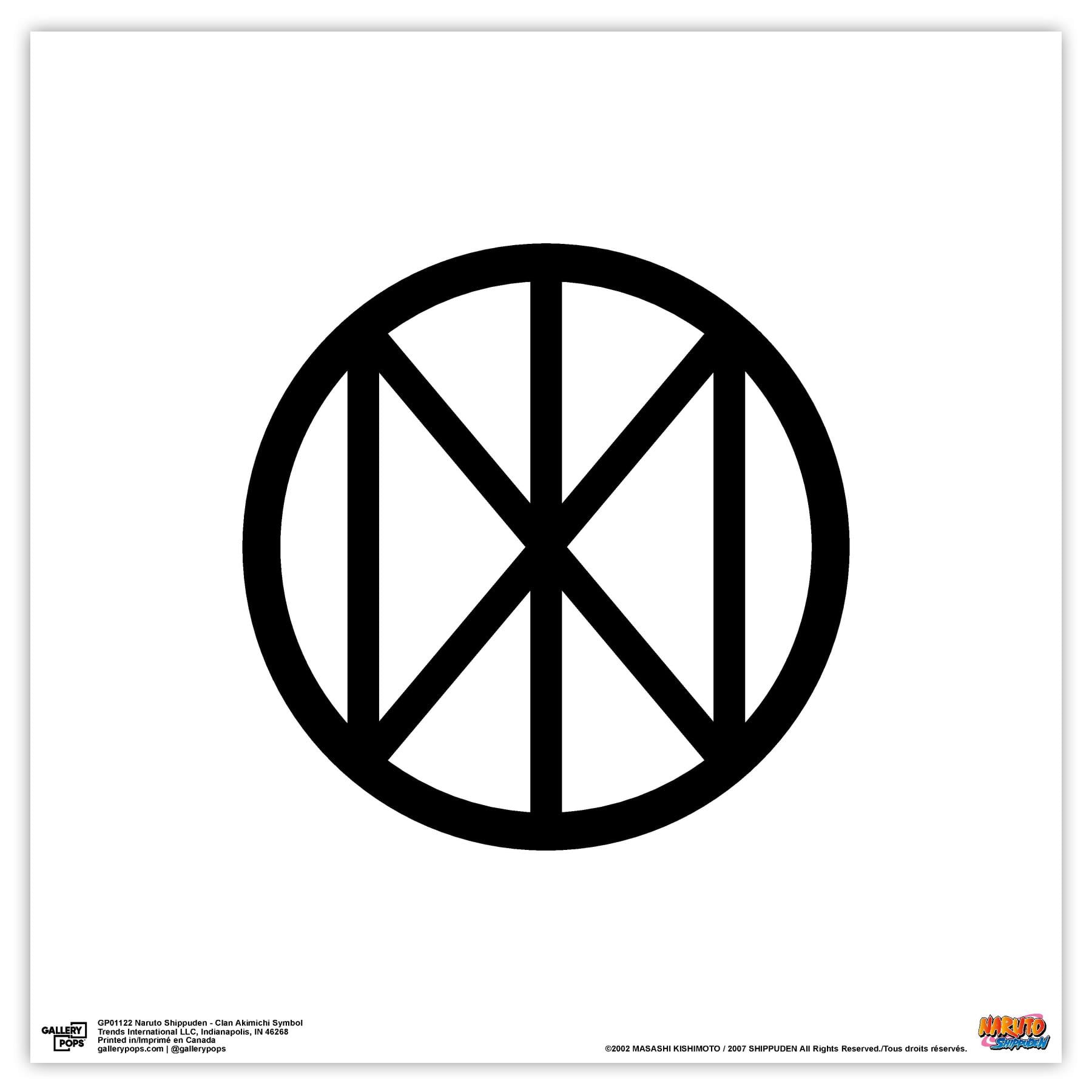 Gallery Pops Naruto Shippuden - Clan Akimichi Symbol Wall Art, Unframed ...