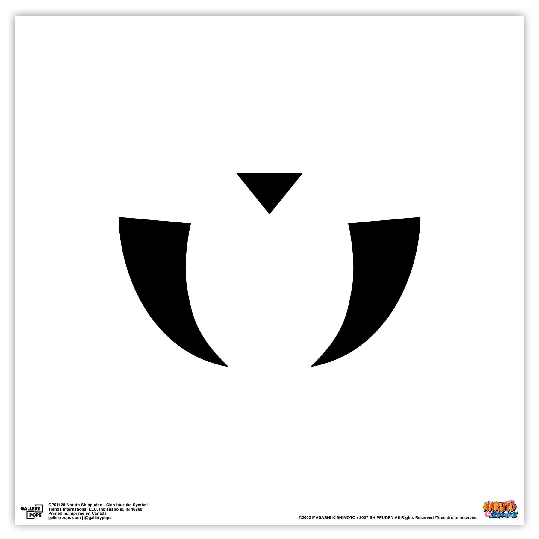 Gallery Pops Naruto Shippuden - Clan Inuzuka Symbol Wall Art, Unframed ...