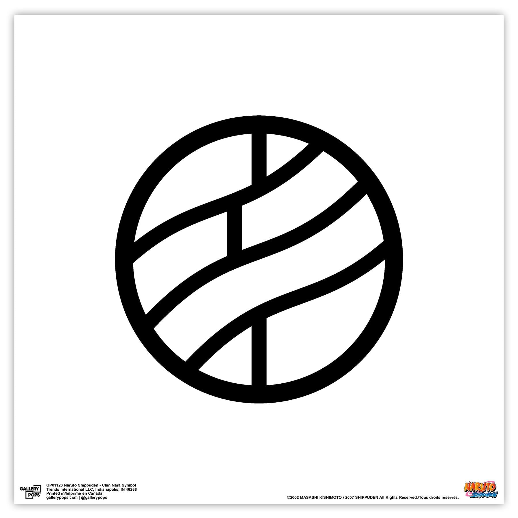 Gallery Pops Naruto Shippuden - Clan Nara Symbol Wall Art, Unframed ...
