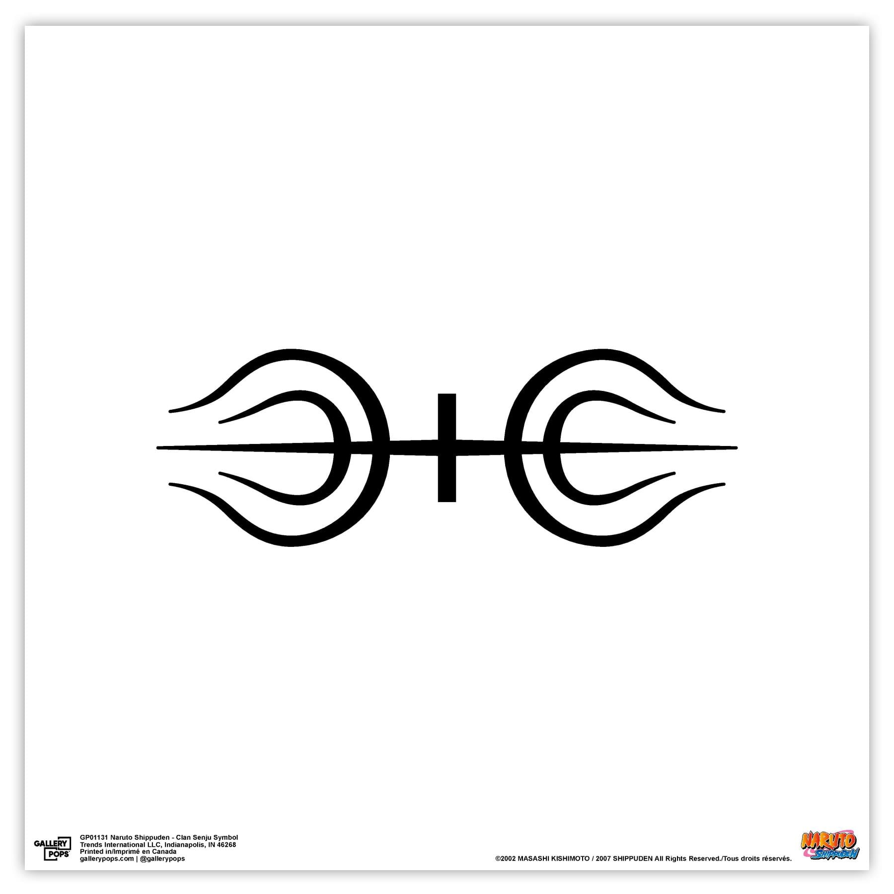 Gallery Pops Naruto Shippuden - Clan Senju Symbol Wall Art, Unframed ...