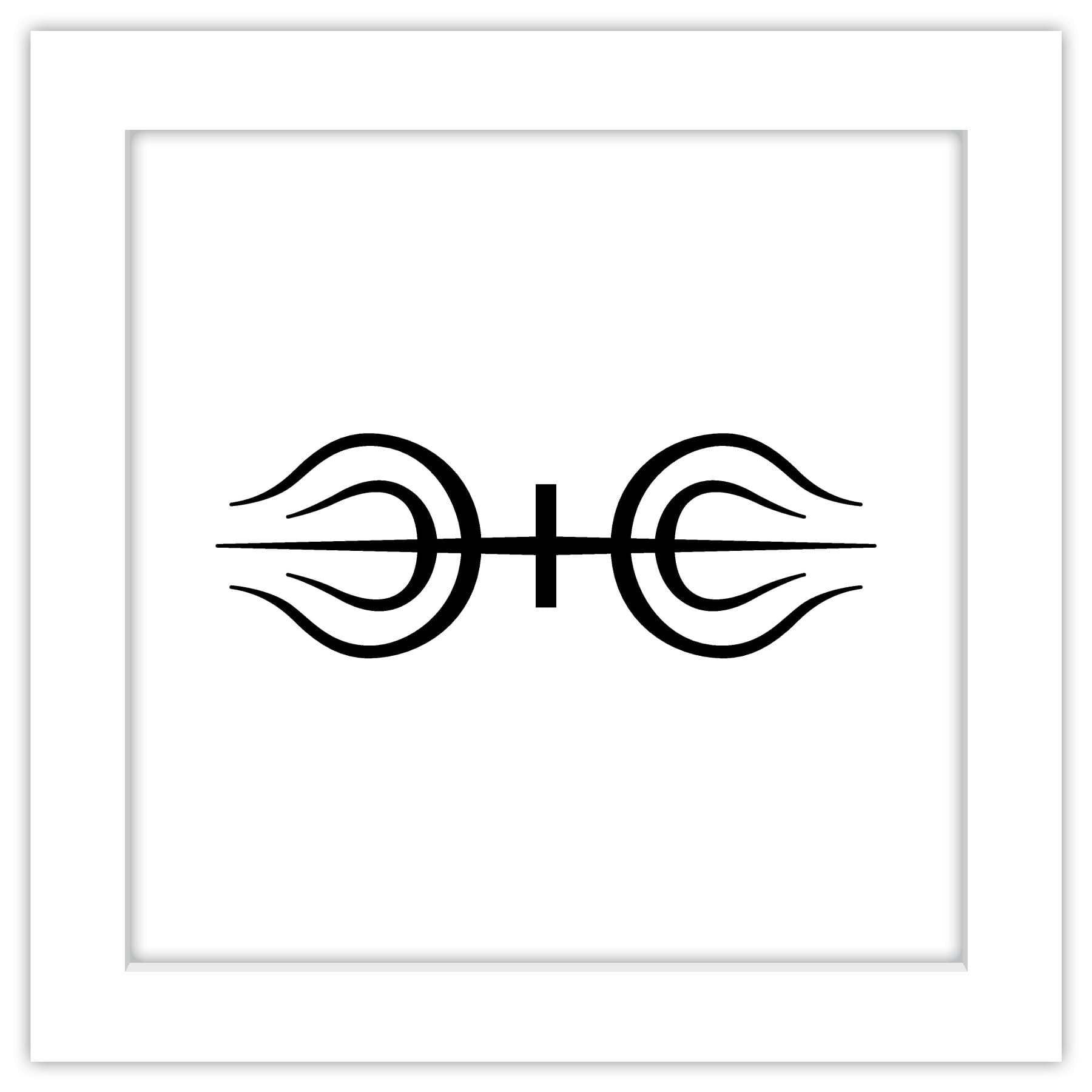 Gallery Pops Naruto Shippuden - Clan Senju Symbol Wall Art, White ...