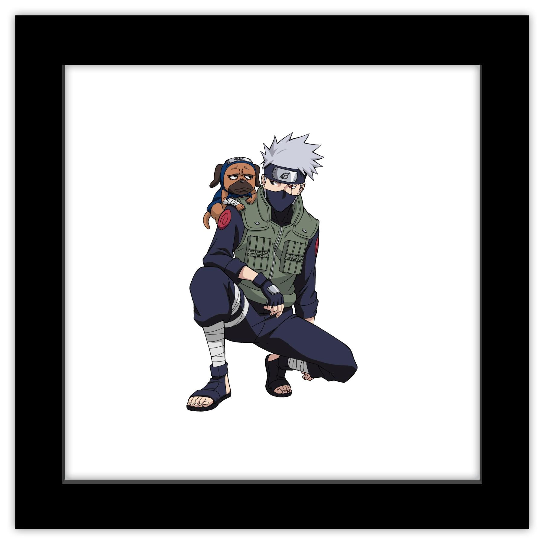 Gallery Pops Naruto Shippuden - Kakashi Hatake With Pakkun Wall Art ...