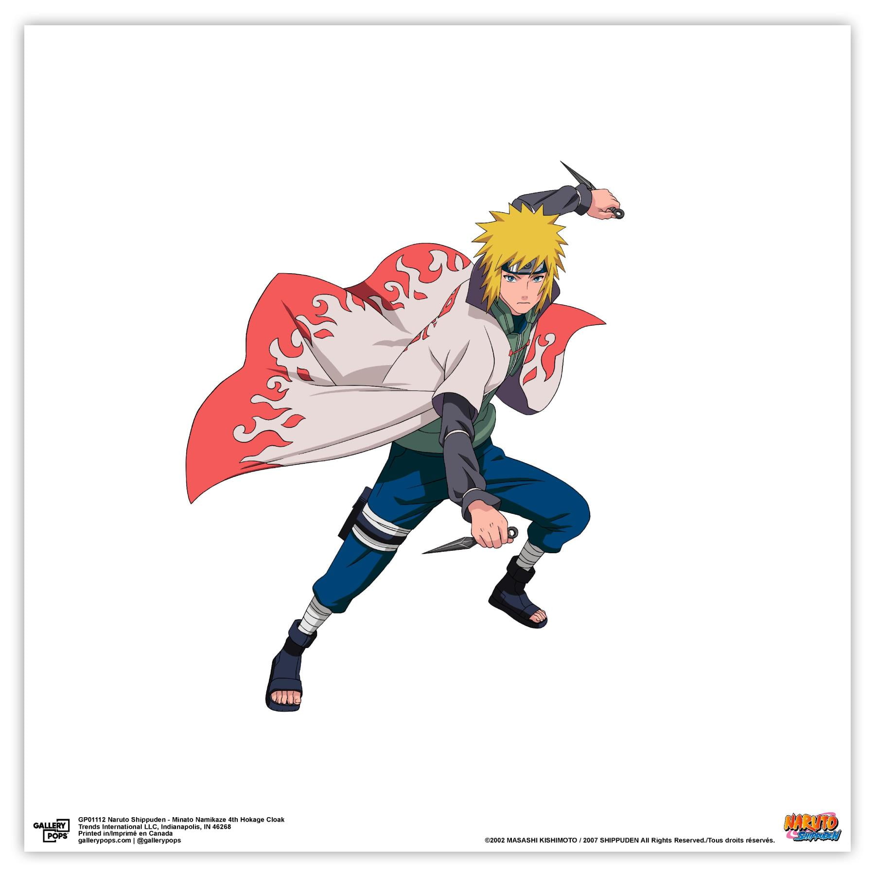 Gallery Pops Naruto Shippuden - Minato Namikaze 4th Hokage Cloak Wall ...