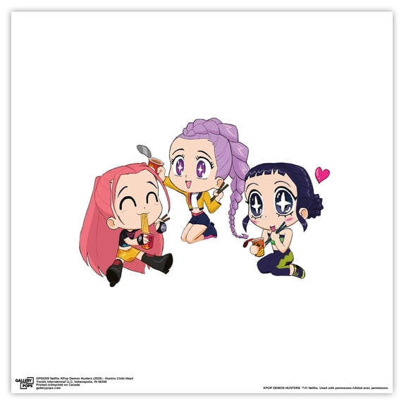 Gallery Pops Netflix KPop Demon Hunters (2025) - Huntrix Chibi Heart ...