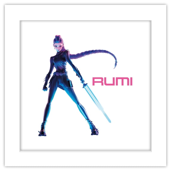Gallery Pops Netflix KPop Demon Hunters (2025) - Huntrix Rumi Wall Art ...