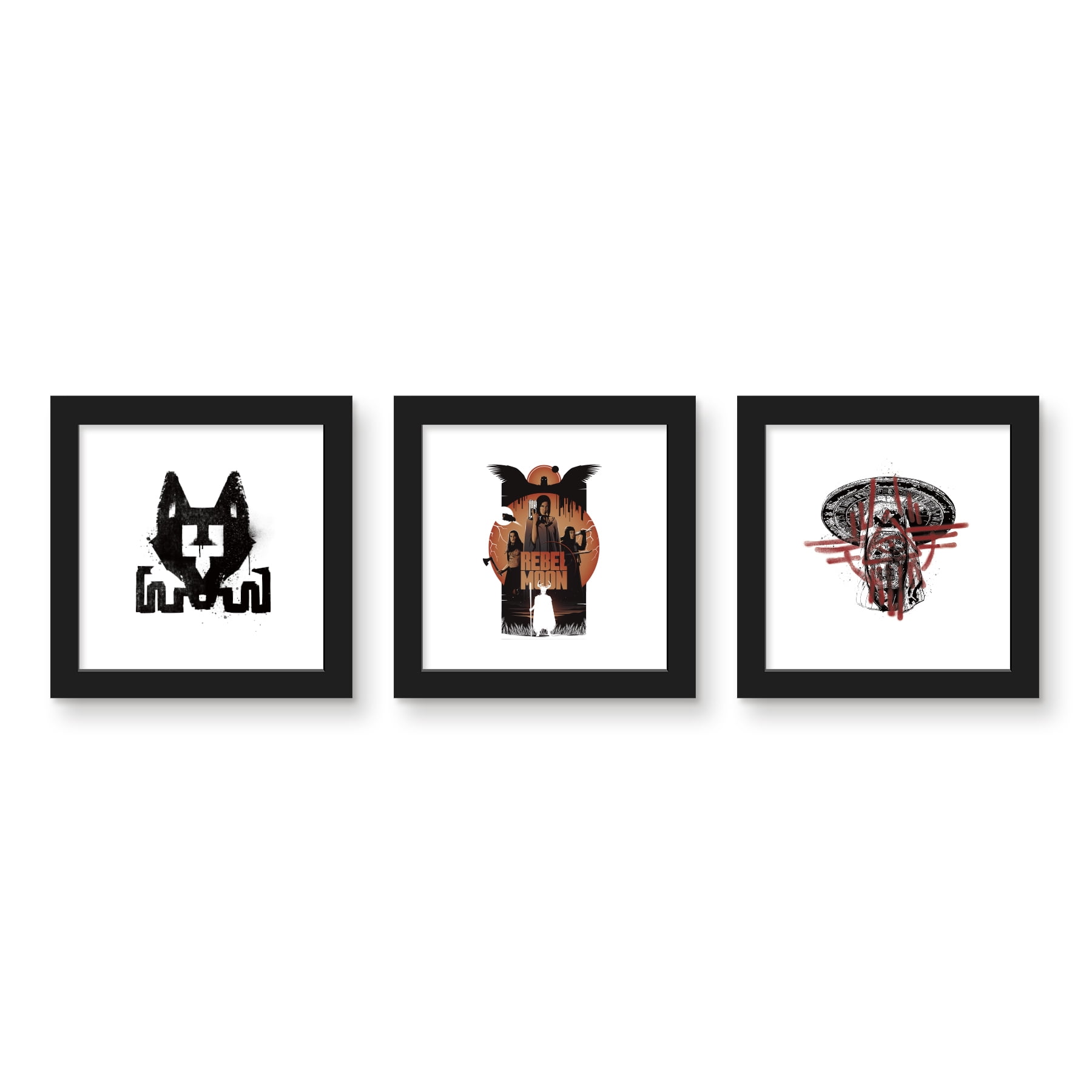 Gallery Pops Netflix Rebel Moon: Part One - Imperium Wall Art Bundle (3 ...