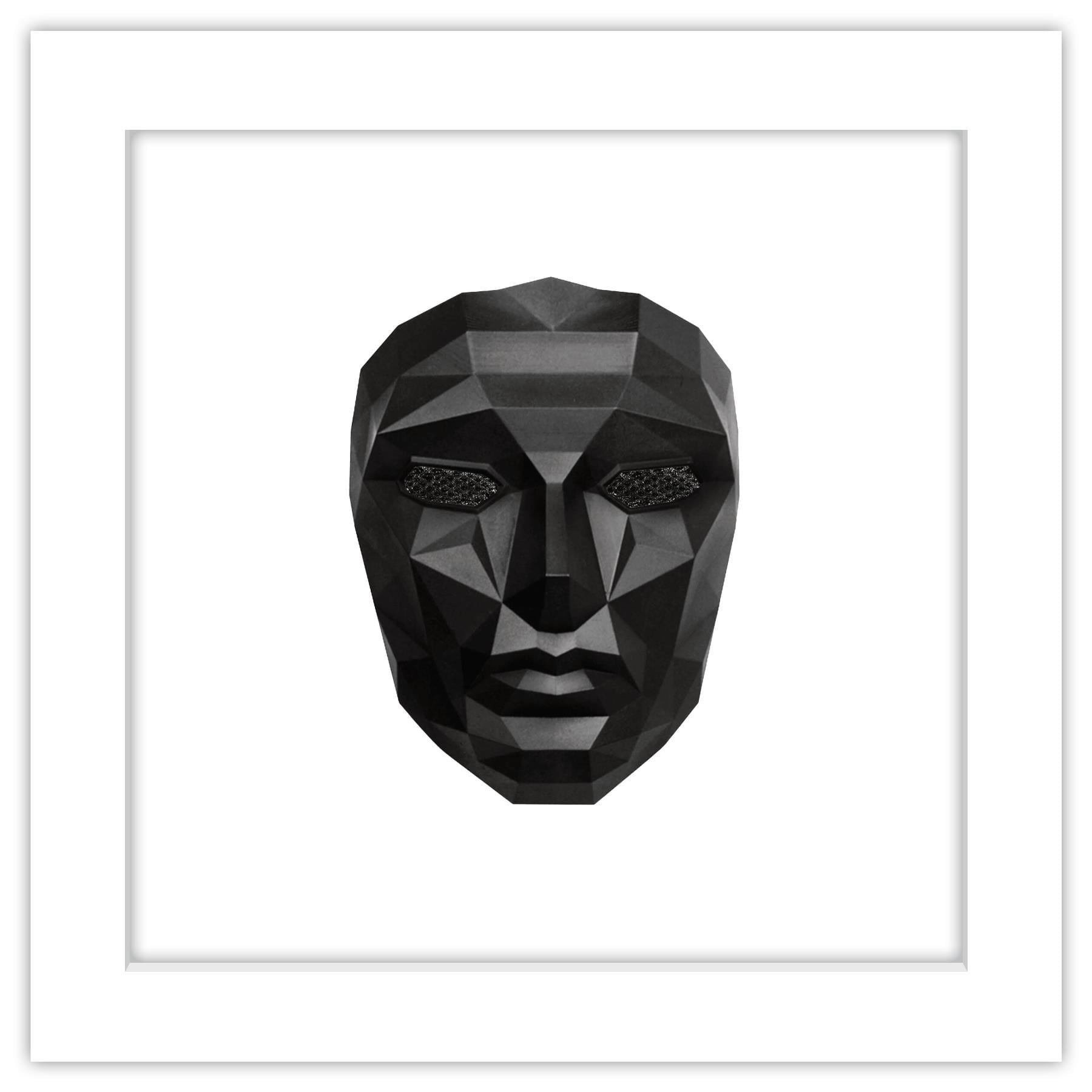 Gallery Pops Netflix Squid Game - Front Man Mask Wall Art, White Framed ...