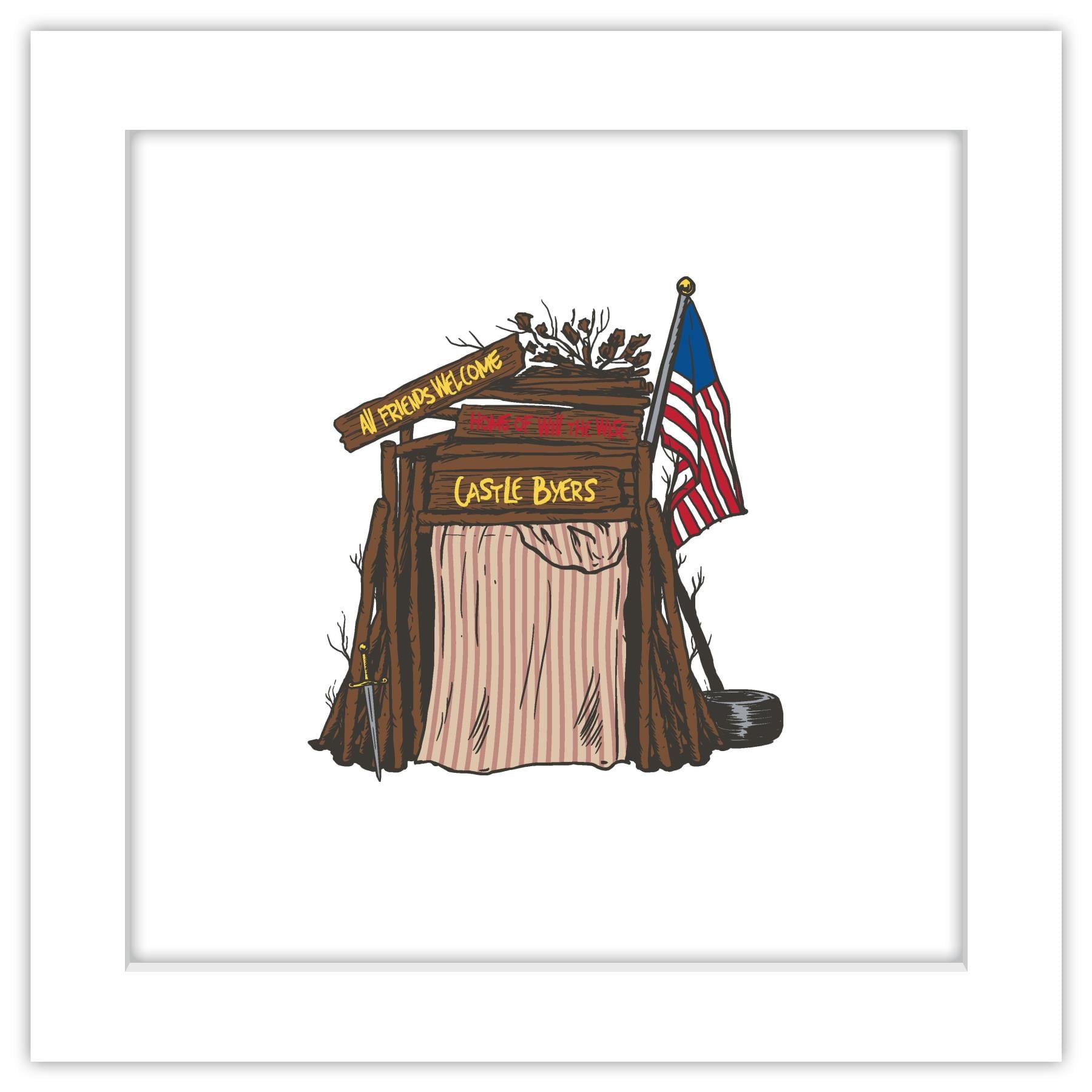 Gallery Pops Netflix Stranger Things: Season 2 - Castle Byers Graphic ...