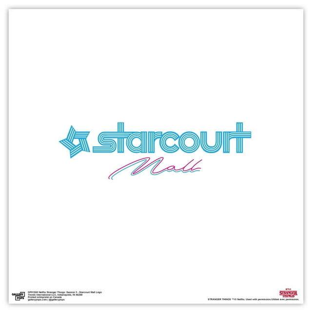 Gallery Pops Netflix Stranger Things: Season 3 - Starcourt Mall Logo ...