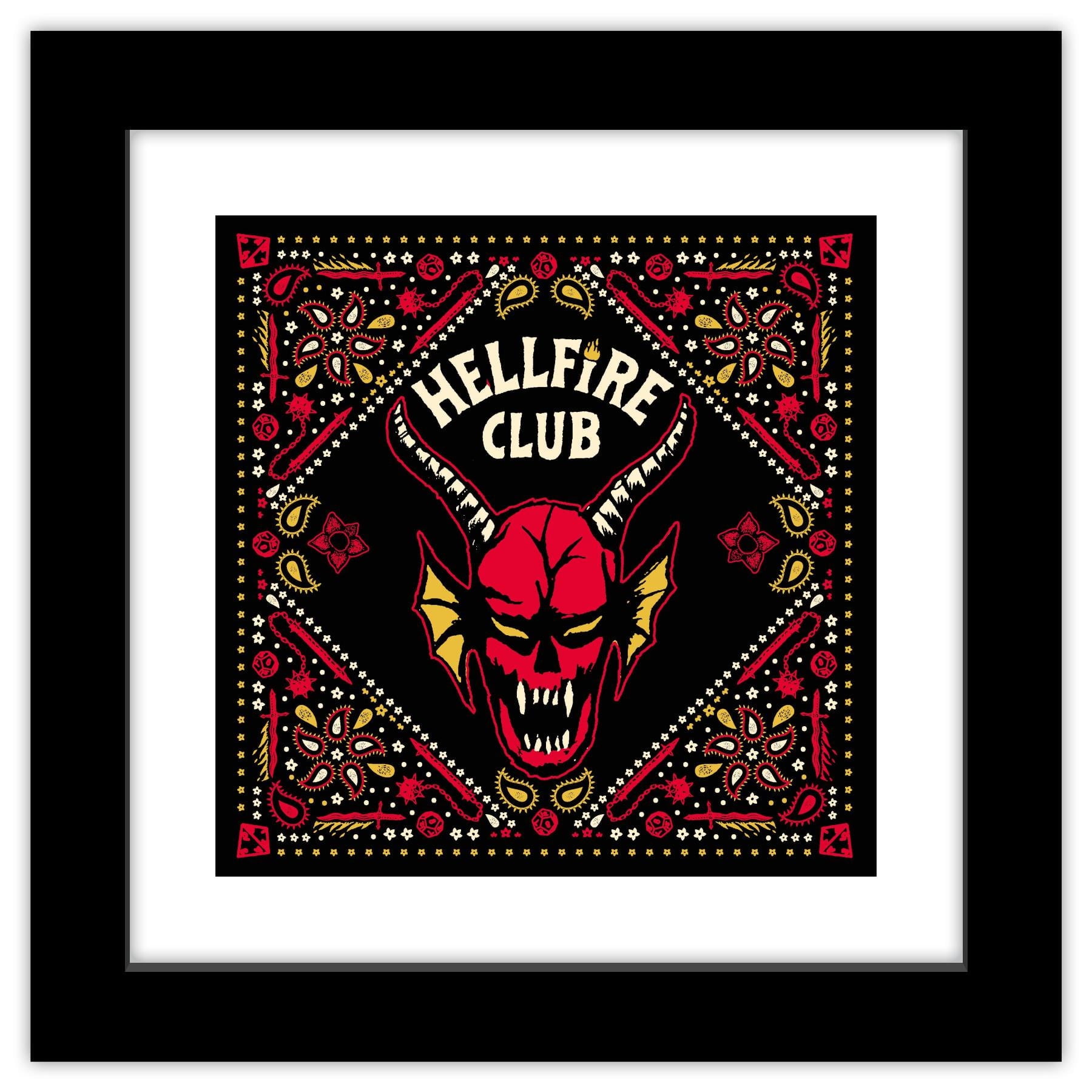 Gallery Pops Netflix Stranger Things: Season 4 - Hellfire Club Pattern ...