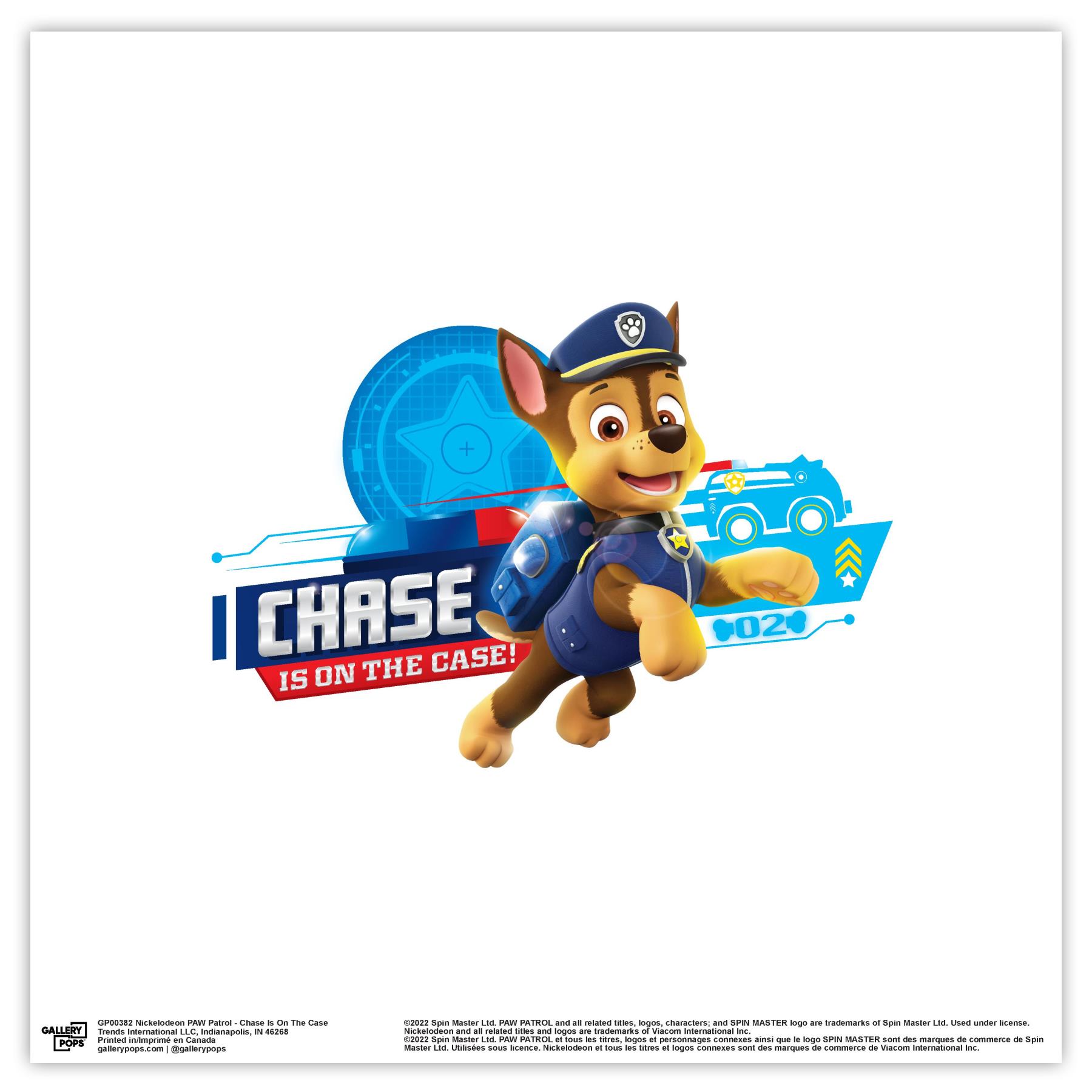 Gallery Pops Nickelodeon PAW Patrol - Chase Is On The Case Wall Art ...