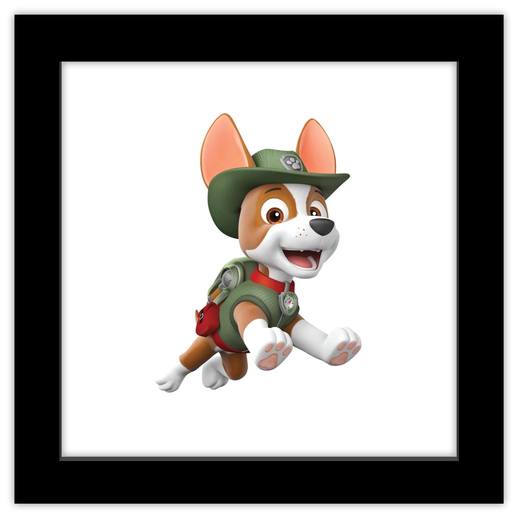 Gallery Pops Nickelodeon PAW Patrol - Tracker Wall Art, Black Framed ...