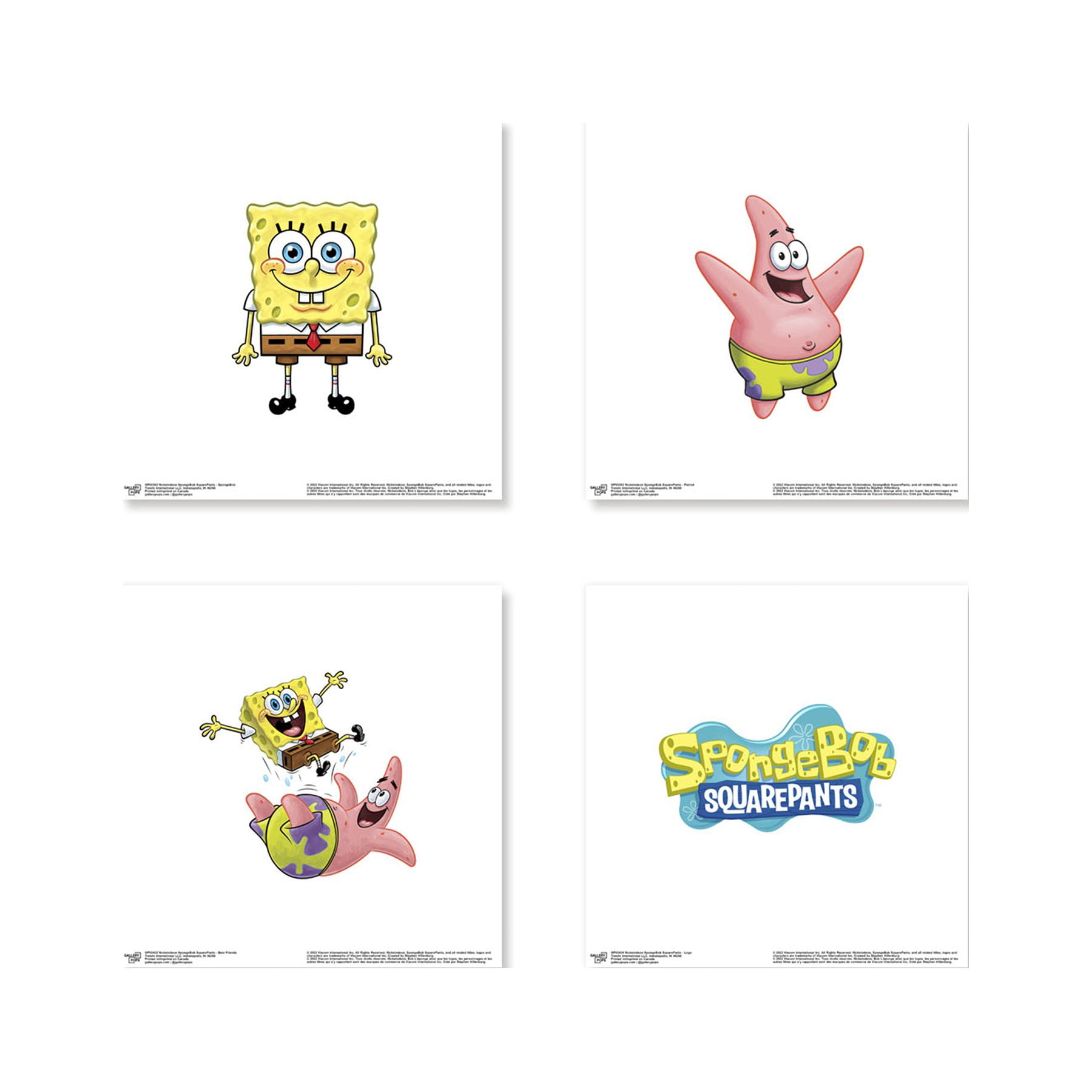Gallery Pops Nickelodeon SpongeBob SquarePants - Friends Wall Art ...