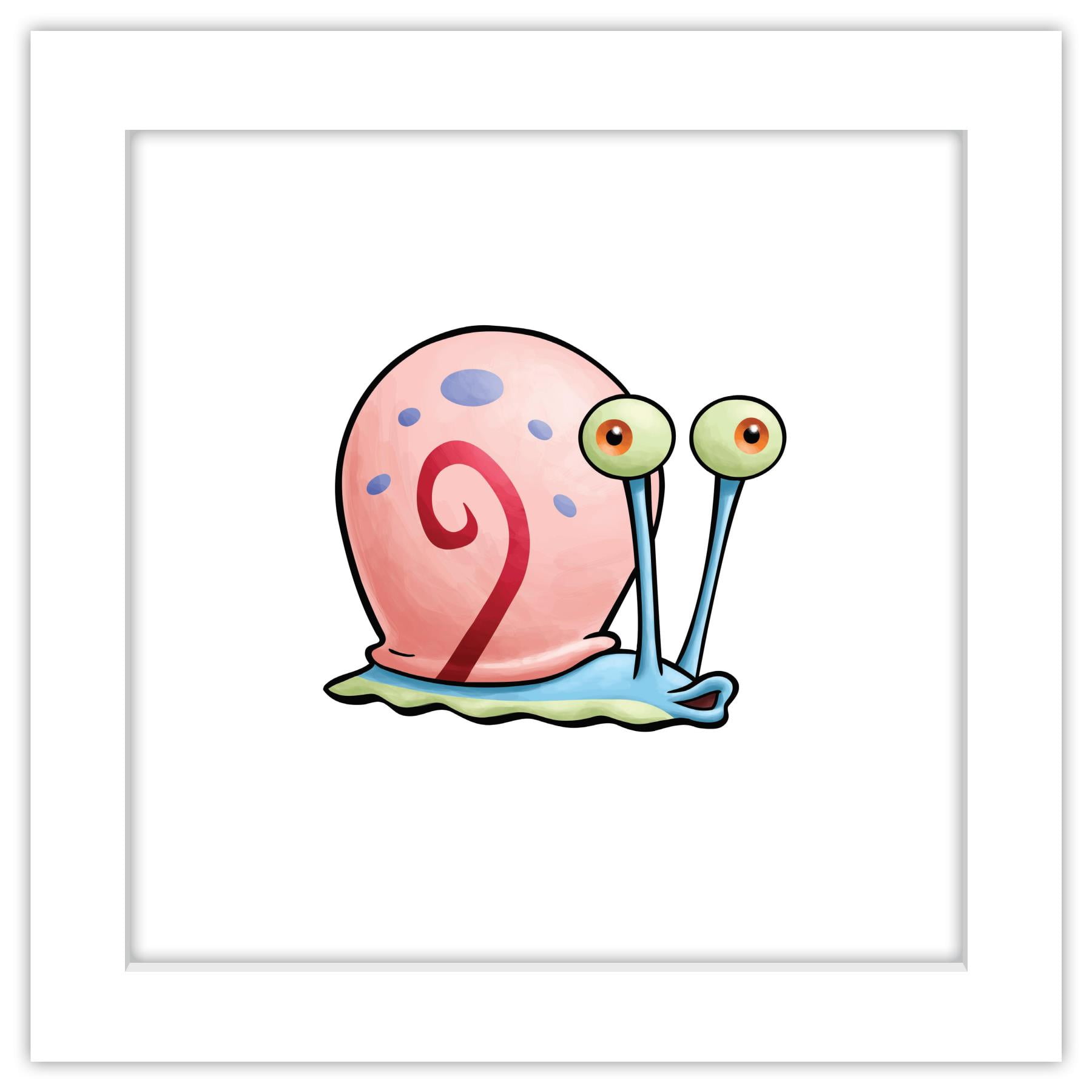 Gallery Pops Nickelodeon SpongeBob SquarePants - Gary Wall Art, White ...