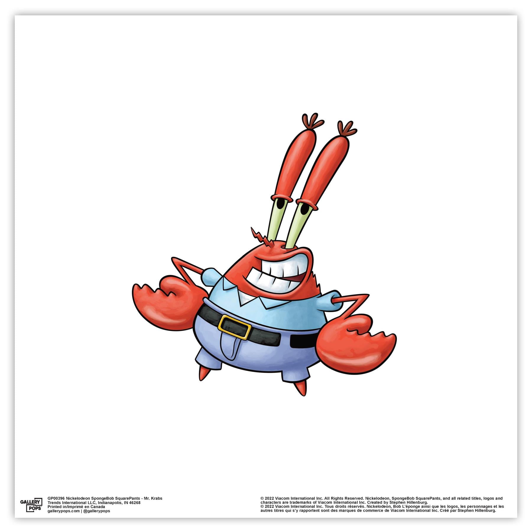 Gallery Pops Nickelodeon SpongeBob SquarePants - Mr. Krabs Wall Art ...