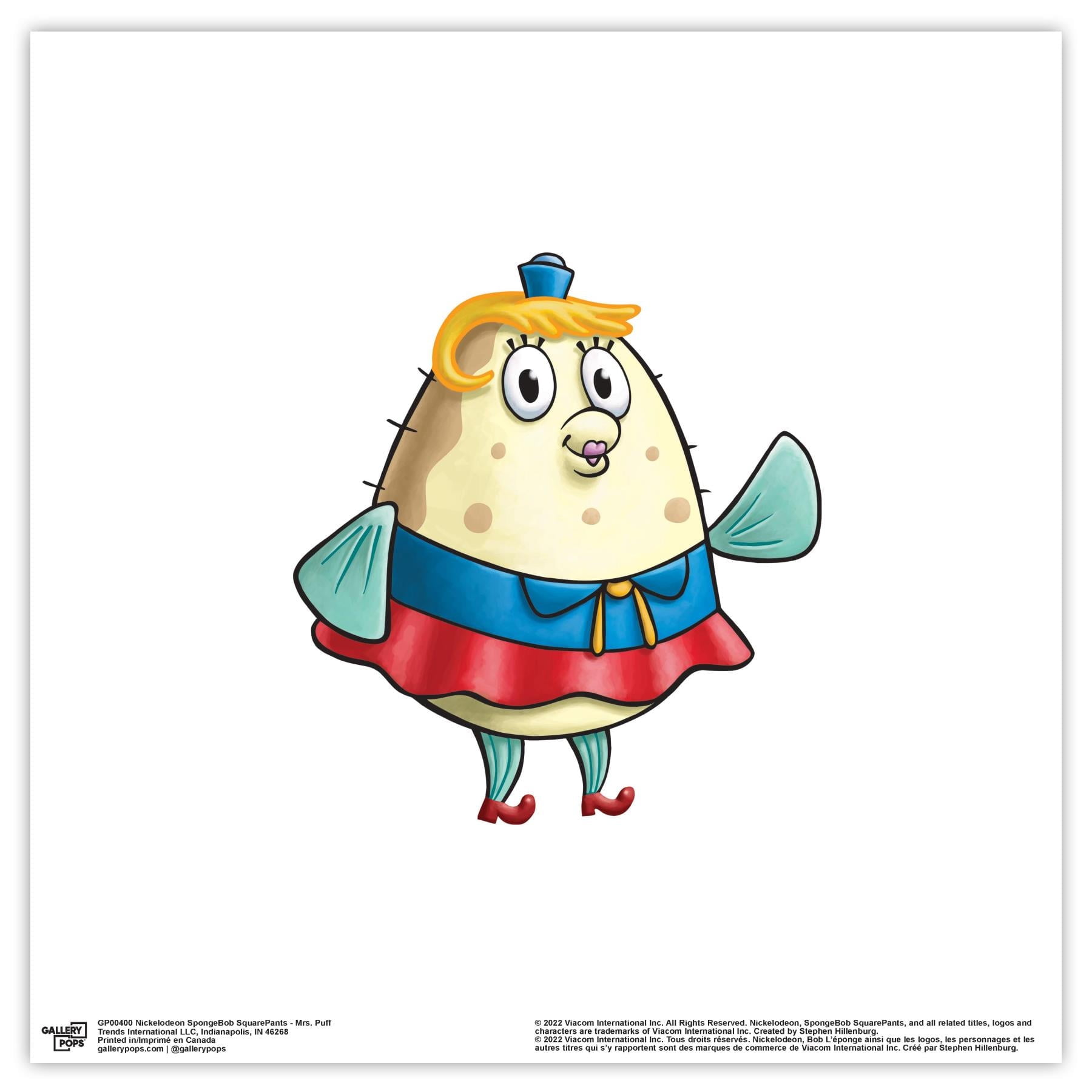 Gallery Pops Nickelodeon SpongeBob SquarePants - Mrs. Puff Wall Art ...