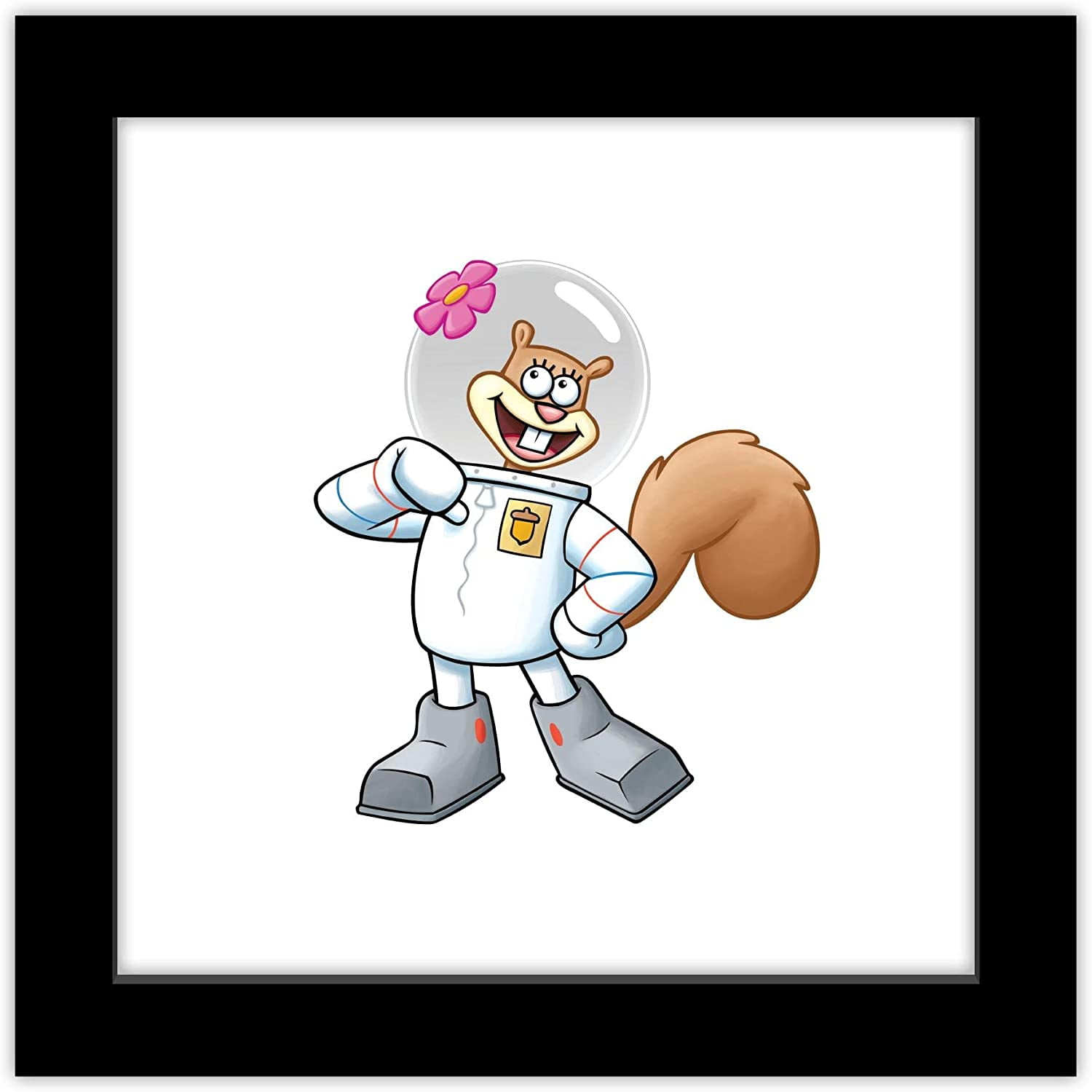 Gallery Pops Nickelodeon SpongeBob SquarePants - Sandy Wall Art, Black ...