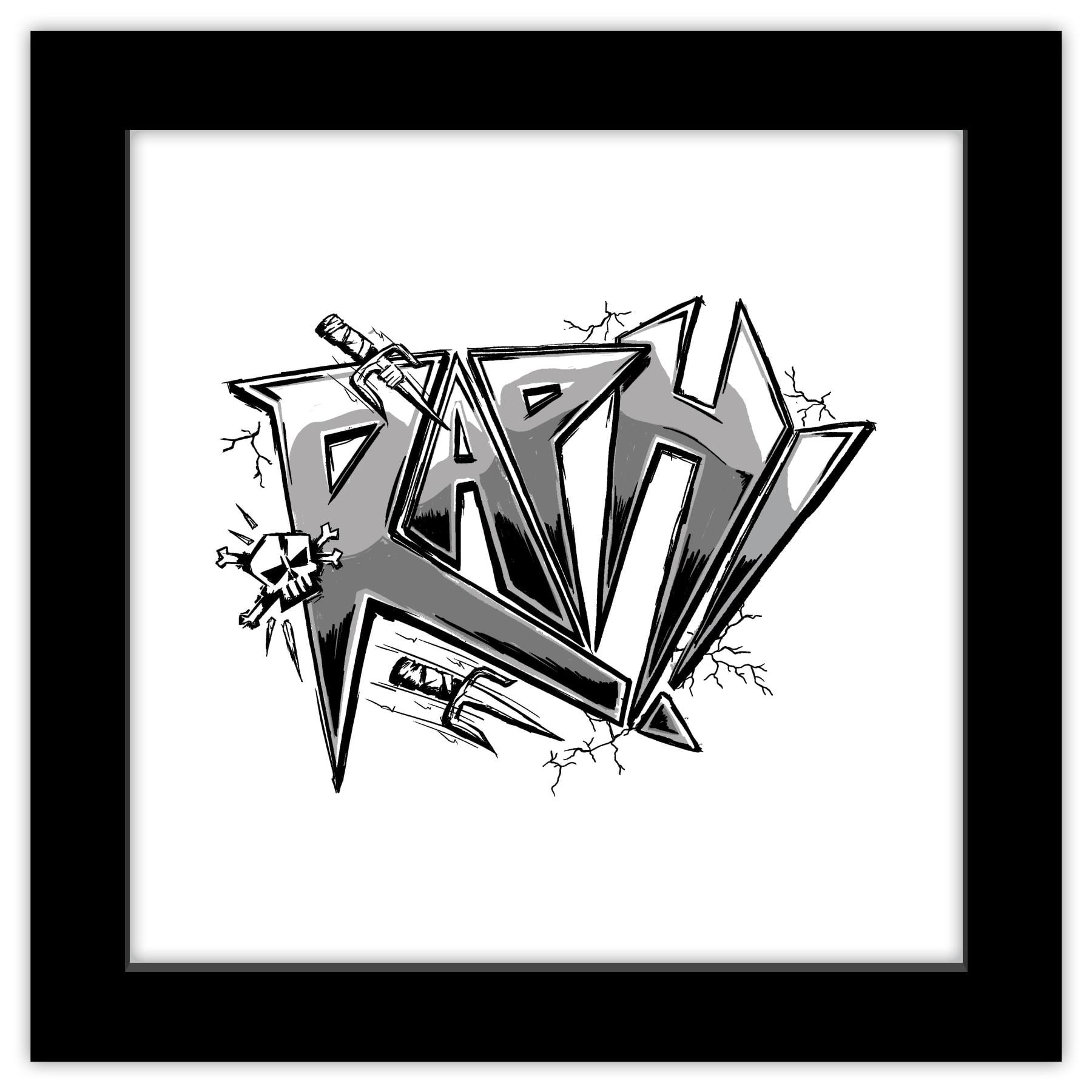 Gallery Pops Nickelodeon Teenage Mutant Ninja Turtles: Mutant Mayhem - Raph Typography Wall Art ...