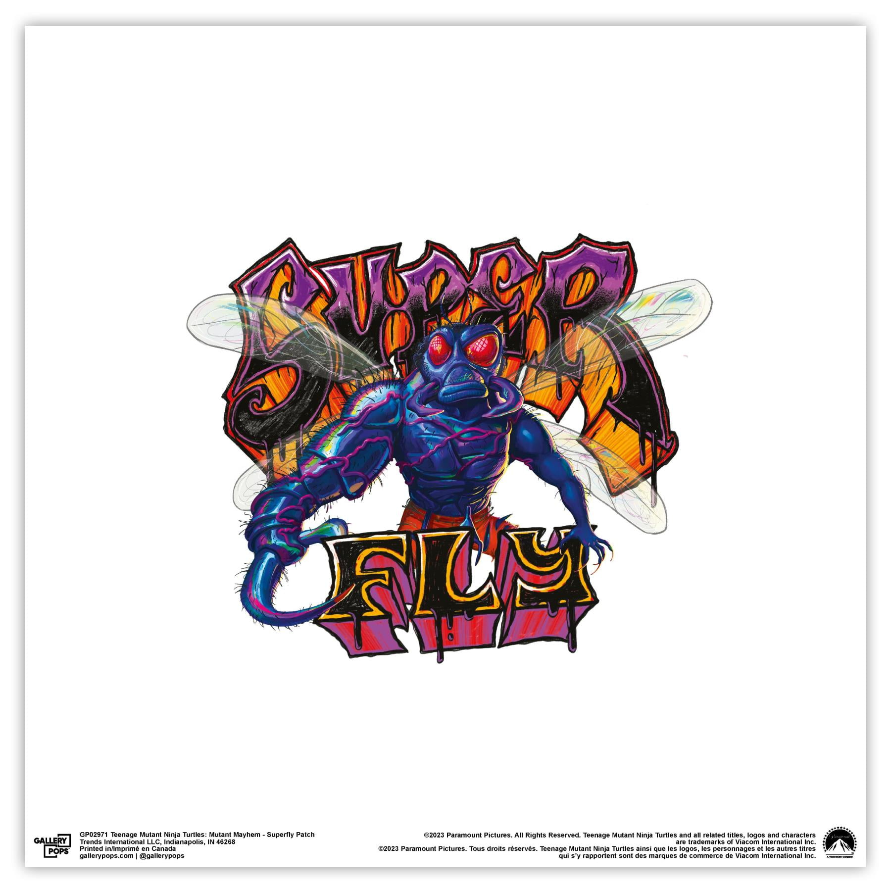 Gallery Pops Nickelodeon Teenage Mutant Ninja Turtles: Mutant Mayhem - Superfly Patch Wall Art ...