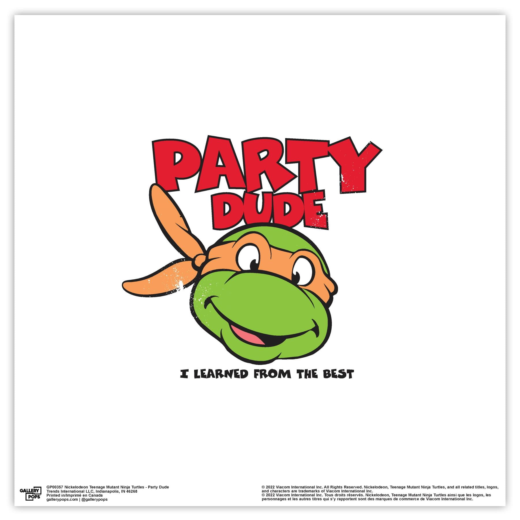 Gallery Pops Nickelodeon Teenage Mutant Ninja Turtles - Party Dude Wall ...