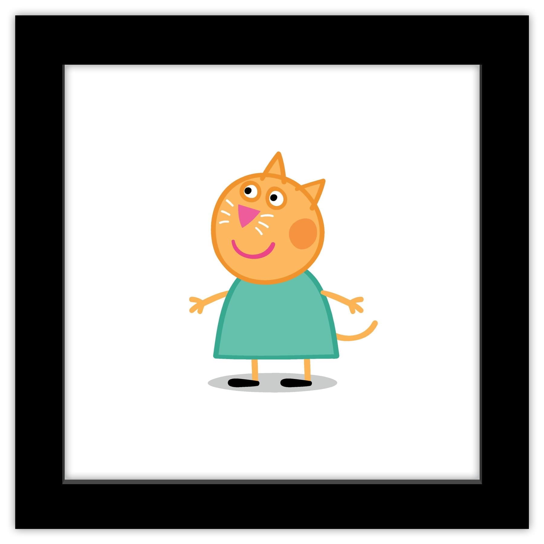 Gallery Pops Peppa Pig - Candy Cat Wall Art - Walmart.com