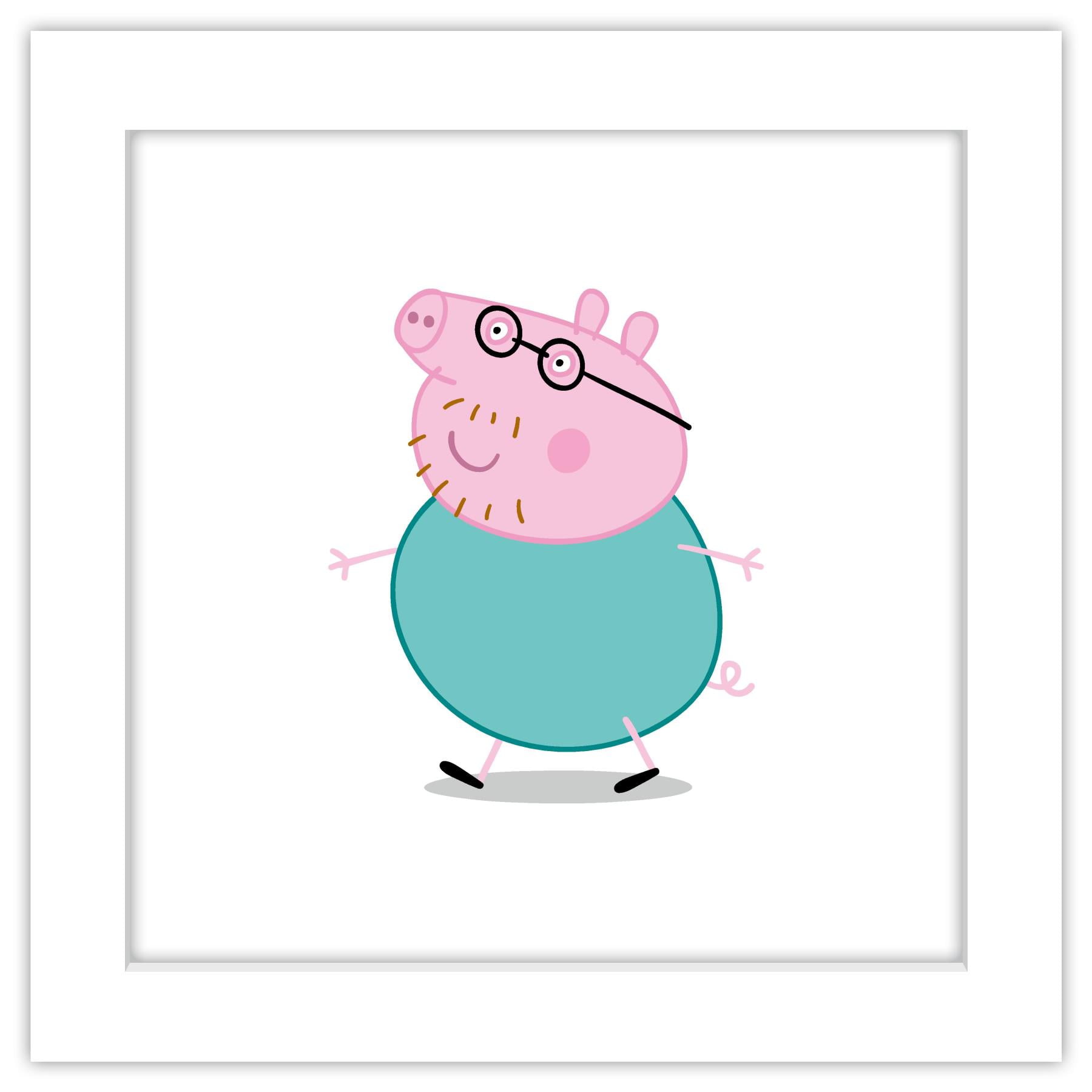 Gallery Pops Peppa Pig - Daddy Pig Wall Art - Walmart.com