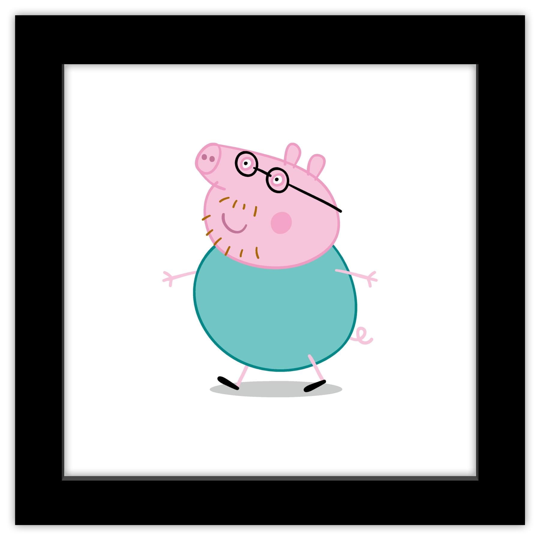 Gallery Pops Peppa Pig - Daddy Pig Wall Art - Walmart.com