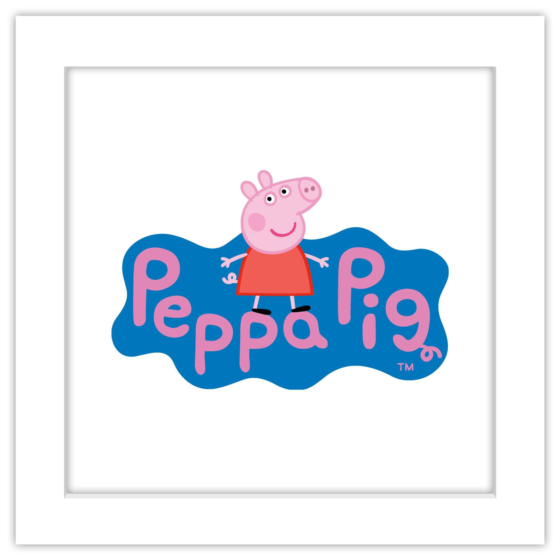 Gallery Pops Peppa Pig - Logo Wall Art - Walmart.com