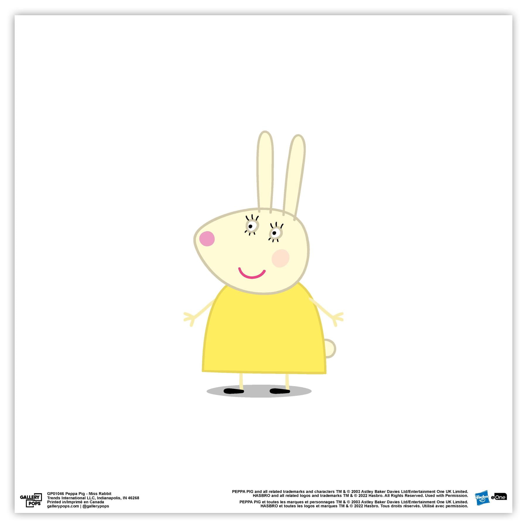 Gallery Pops Peppa Pig - Miss Rabbit Wall Art - Walmart.com