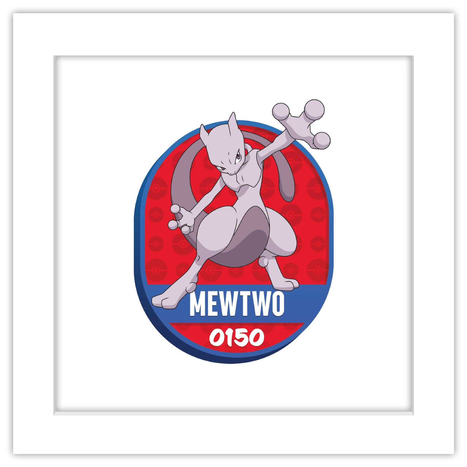 Gallery Pops® Pokémon - All-Time Favorites #0150 Mewtwo Wall Art, White ...