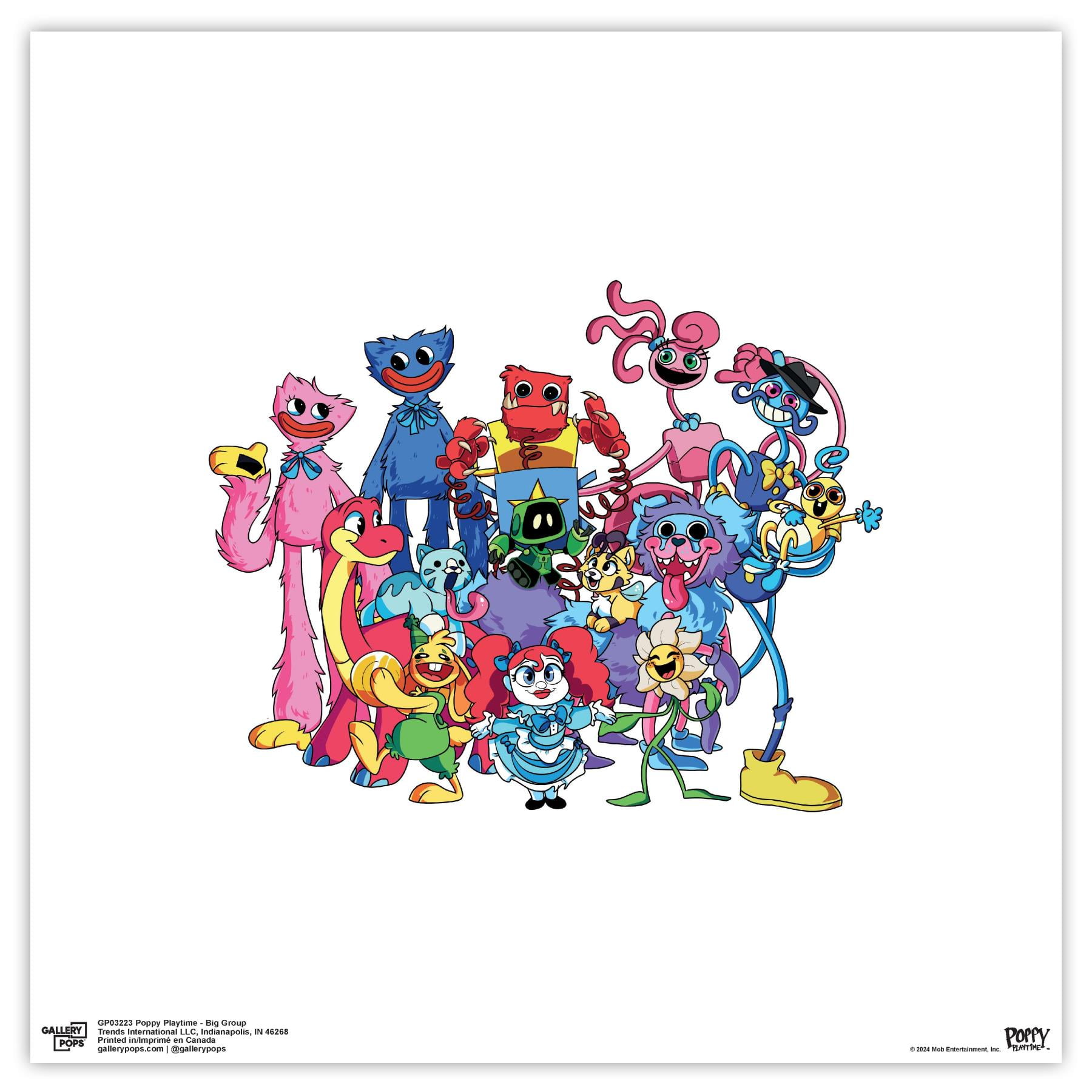 Gallery Pops Poppy Playtime - Big Group Wall Art, Unframed Version, 12 ...
