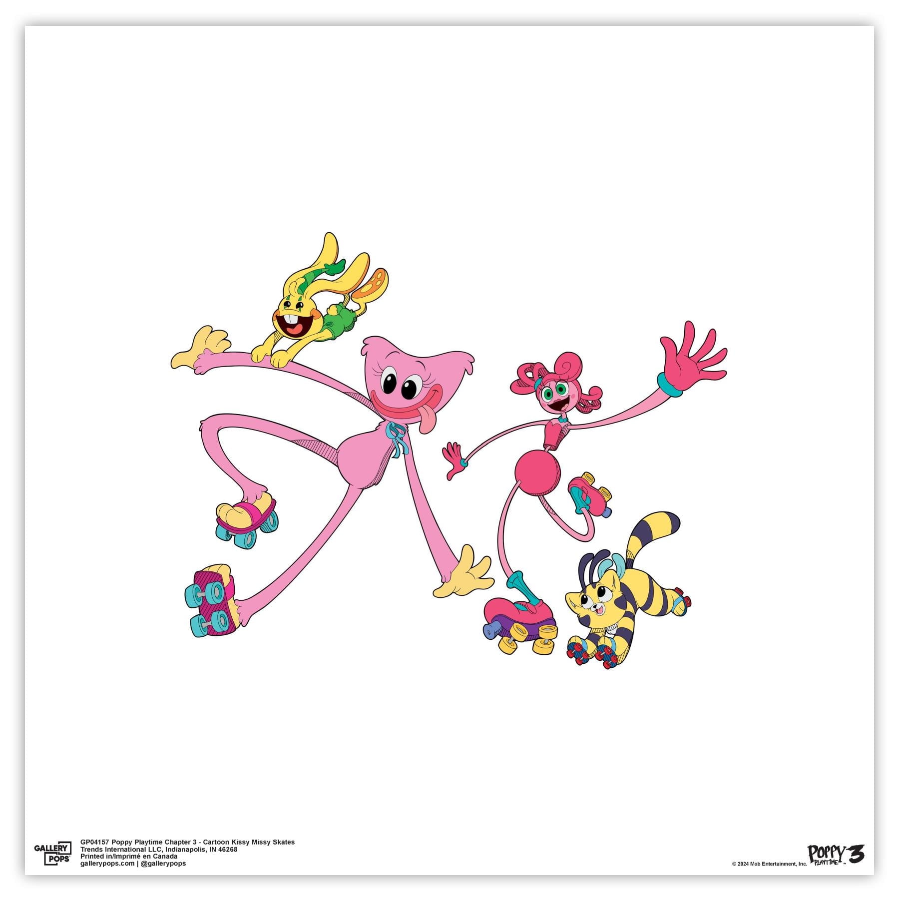 Gallery Pops Poppy Playtime: Chapter 3 - Cartoon Kissy Missy Skates ...
